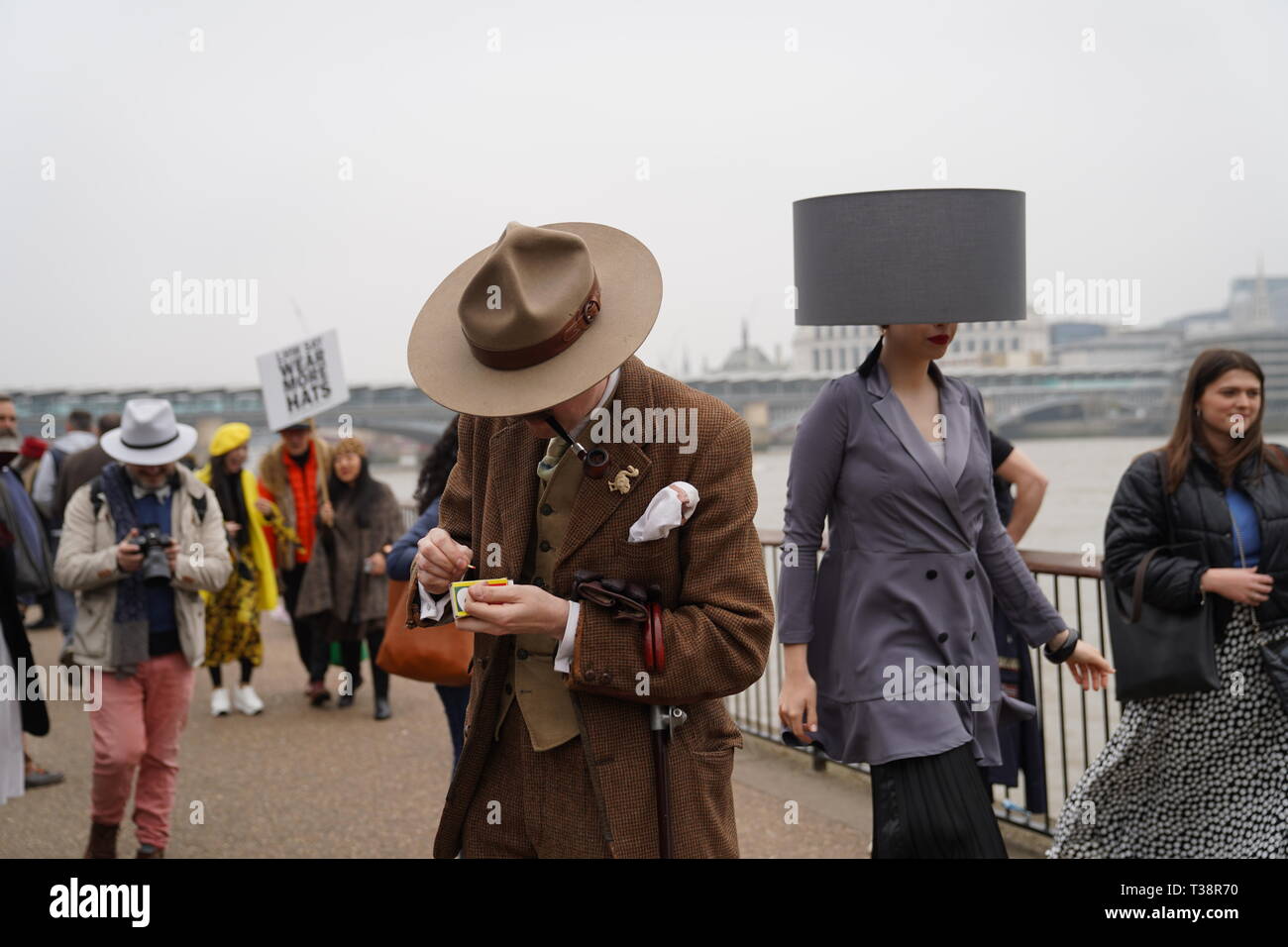 Hat walk London Stock Photo - Alamy