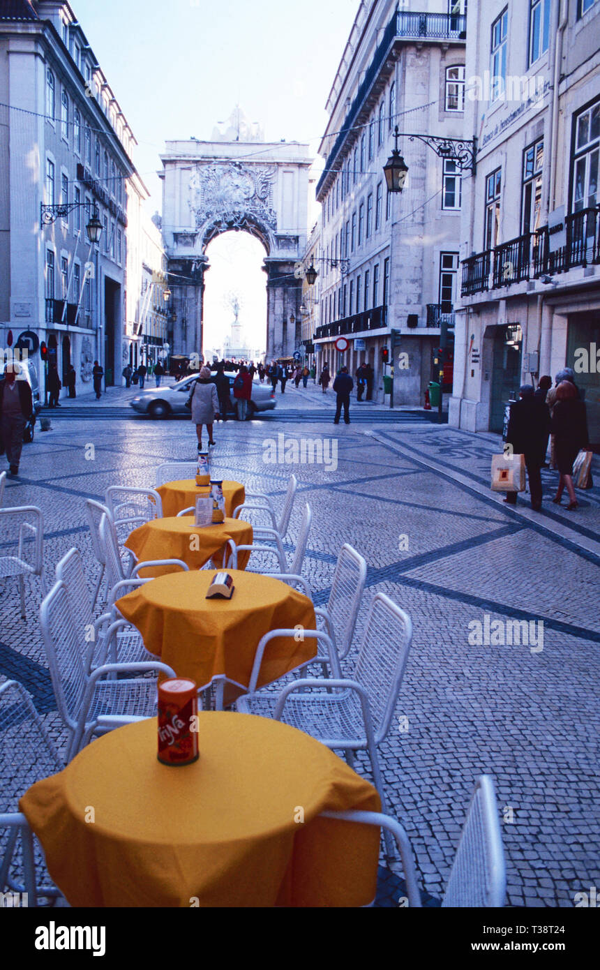 Arco da Rua Augusta,Lisbon,Portugal Stock Photo - Alamy