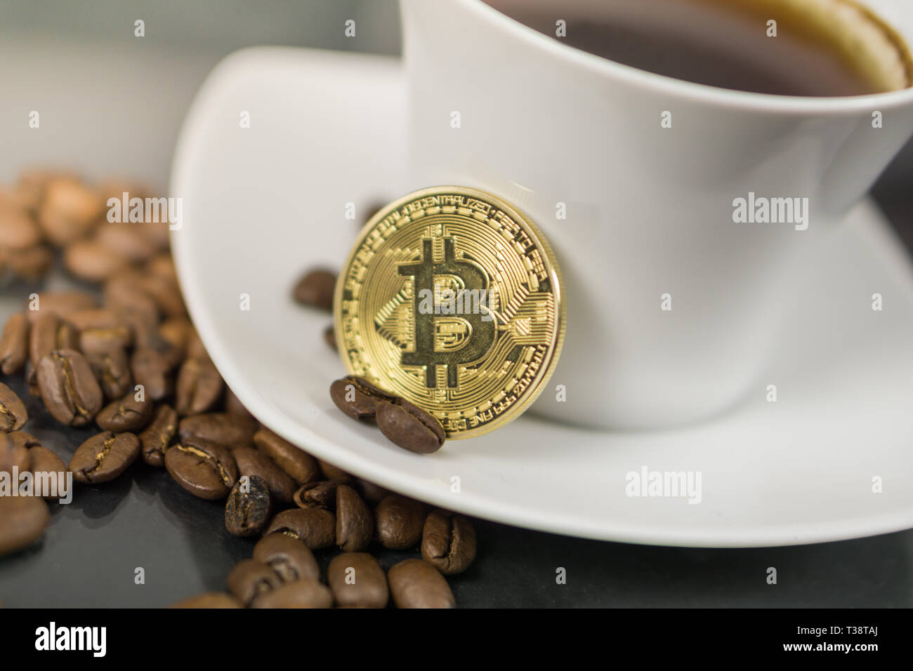 Crypto coffee hi-res stock photography and images - Alamy