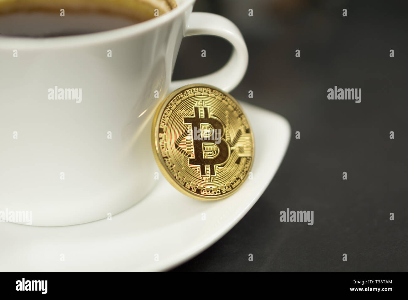 Cryptocurrency Cup High Resolution Stock Photography and Images - Alamy