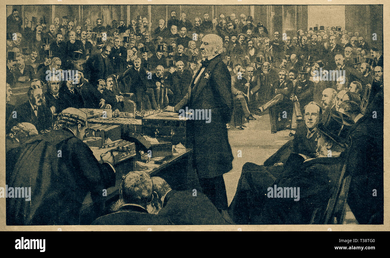 Home rule bill house of commons hi-res stock photography and images - Alamy