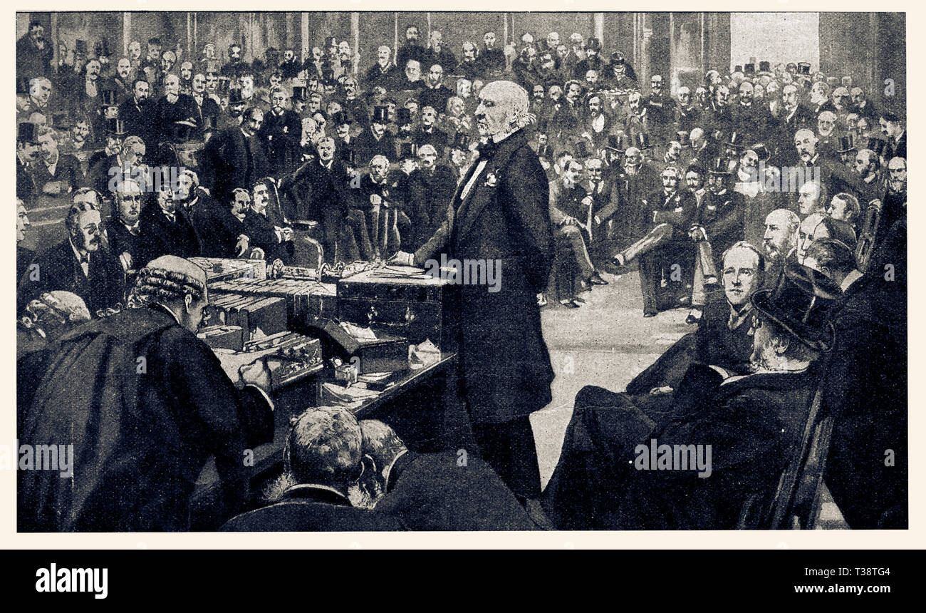 Home rule bill house of commons hi-res stock photography and images - Alamy