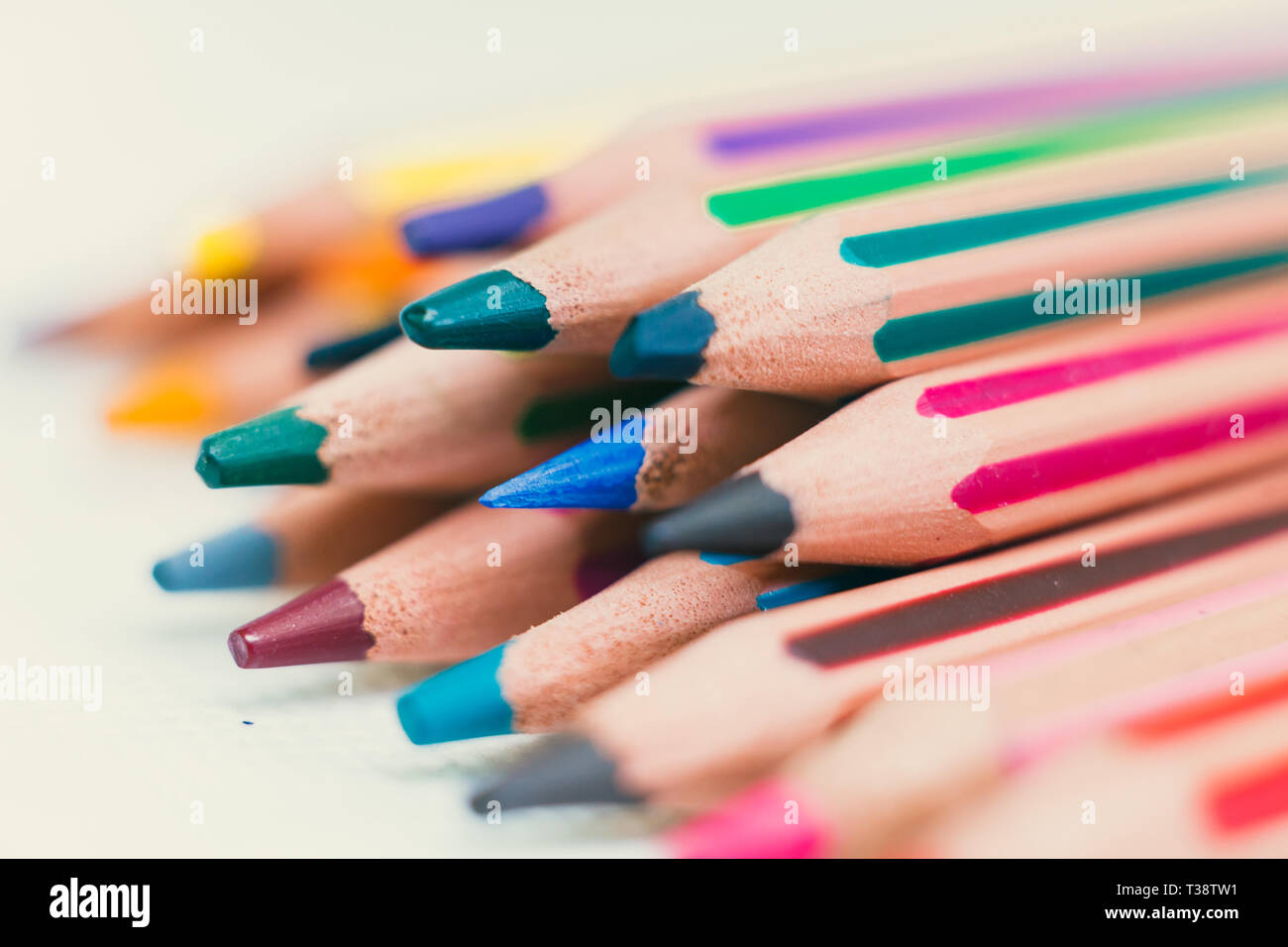 Colored pencil drawing hi-res stock photography and images - Alamy