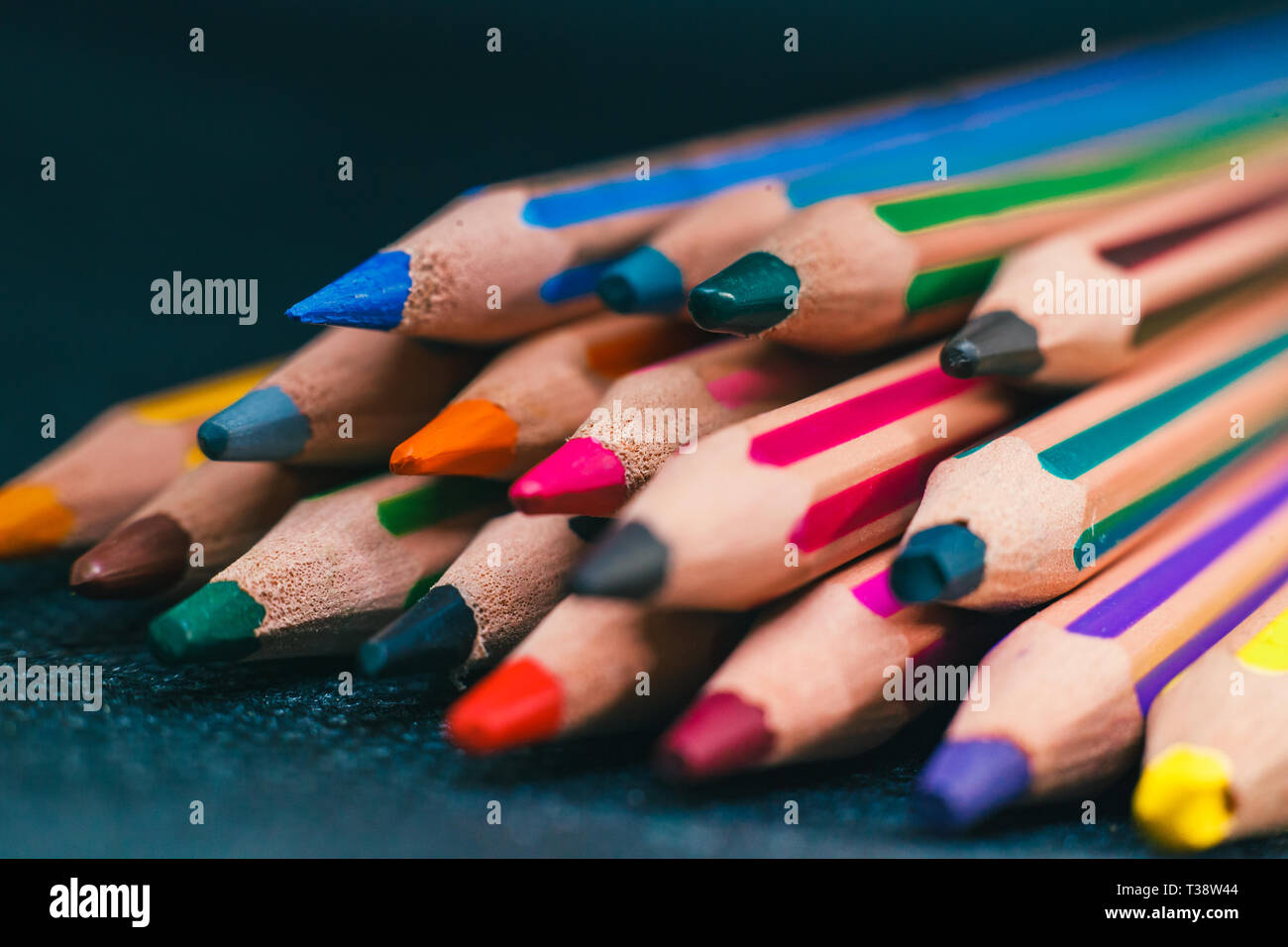 Close up detail of pencil hi-res stock photography and images - Alamy