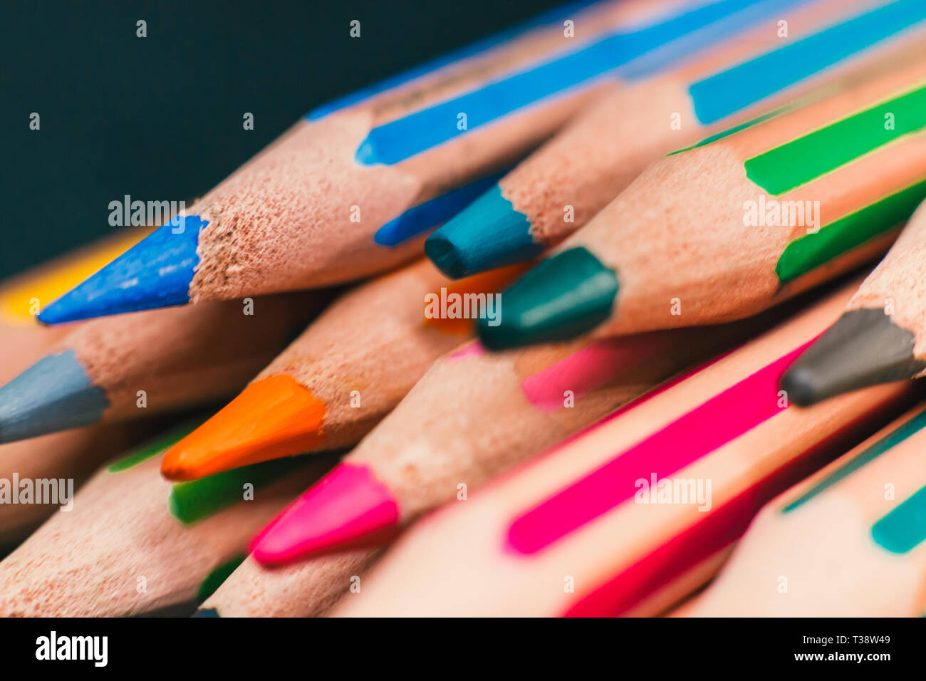 Pencil close up hi-res stock photography and images - Alamy