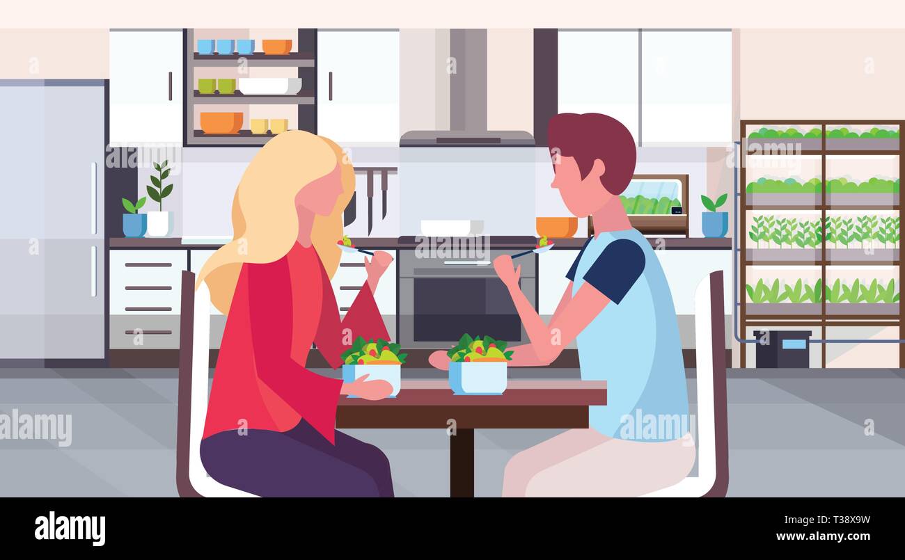 Smart eating woman Stock Vector Images - Alamy