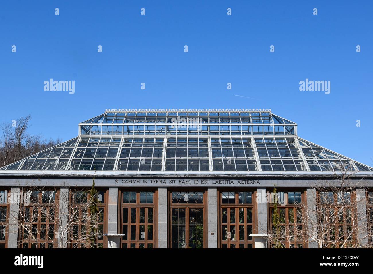 The greenhouse at Tower Hill Botanical Gardens by the Worcester County ...