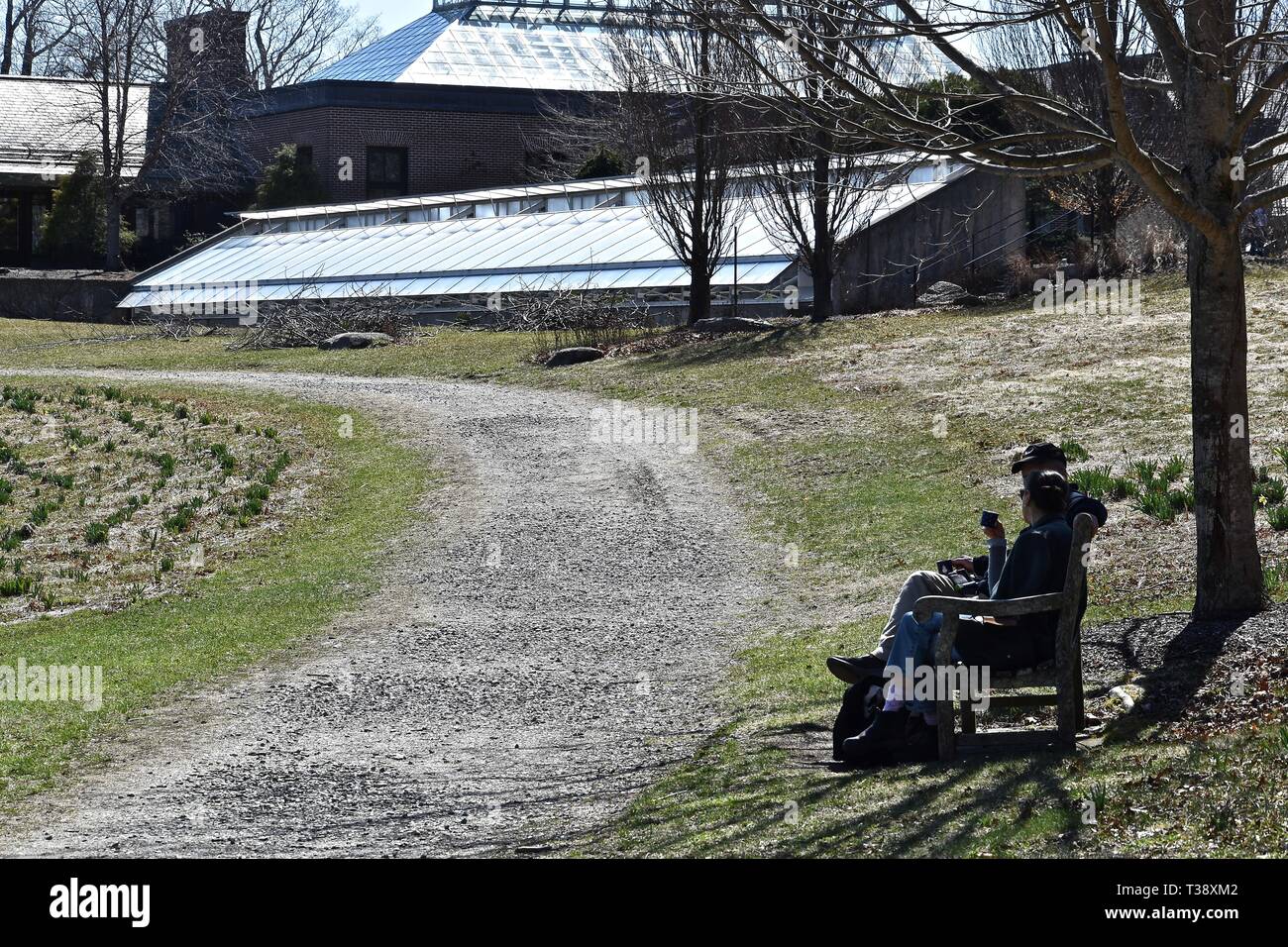 The greenhouse at Tower Hill Botanical Gardens by the Worcester County ...