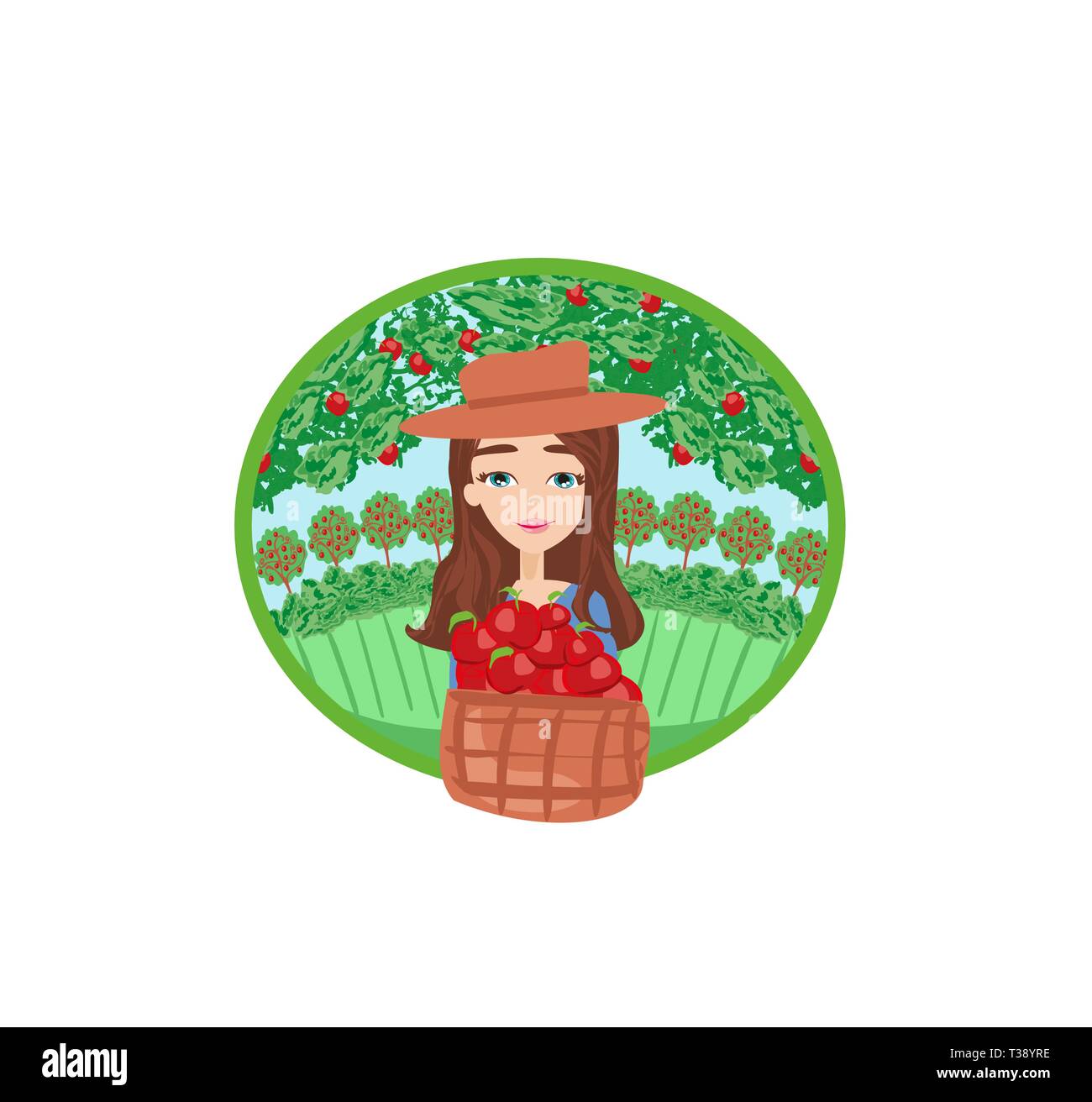 Picking wood Stock Vector Images - Alamy