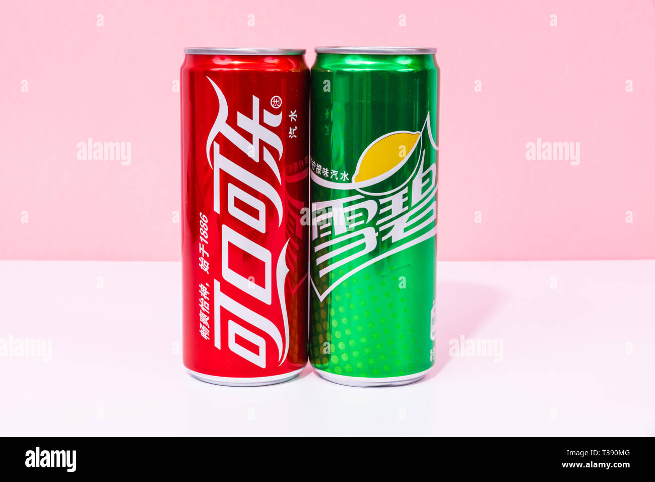 Peniscola , Castellon, Spain - april 07 2019 : written in Chinese one ...