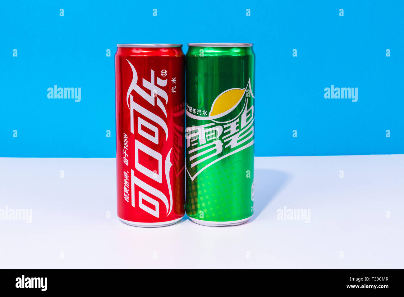 Peniscola , Castellon, Spain - april 07 2019 : written in Chinese one ...