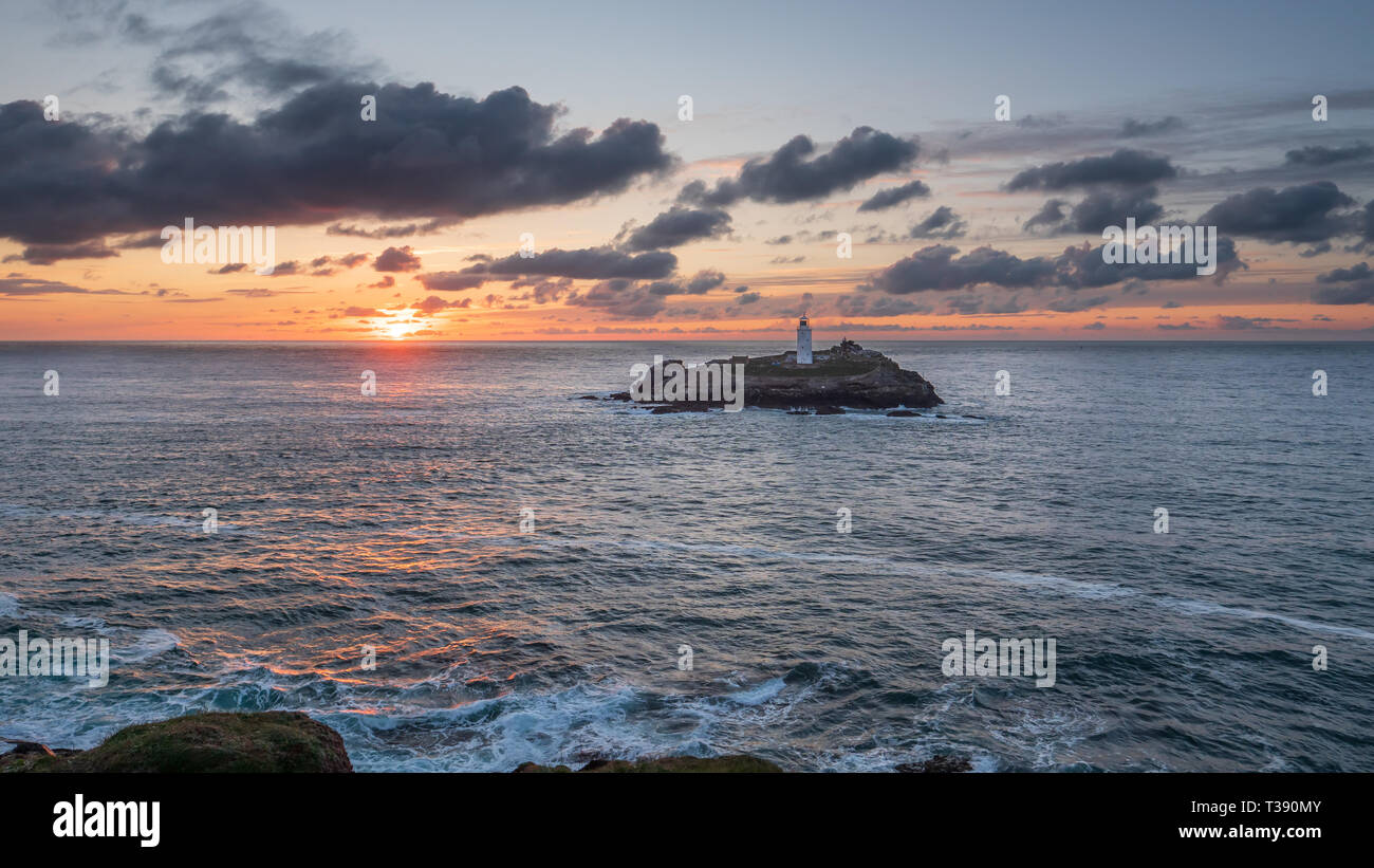 Cornish sunset hi-res stock photography and images - Alamy