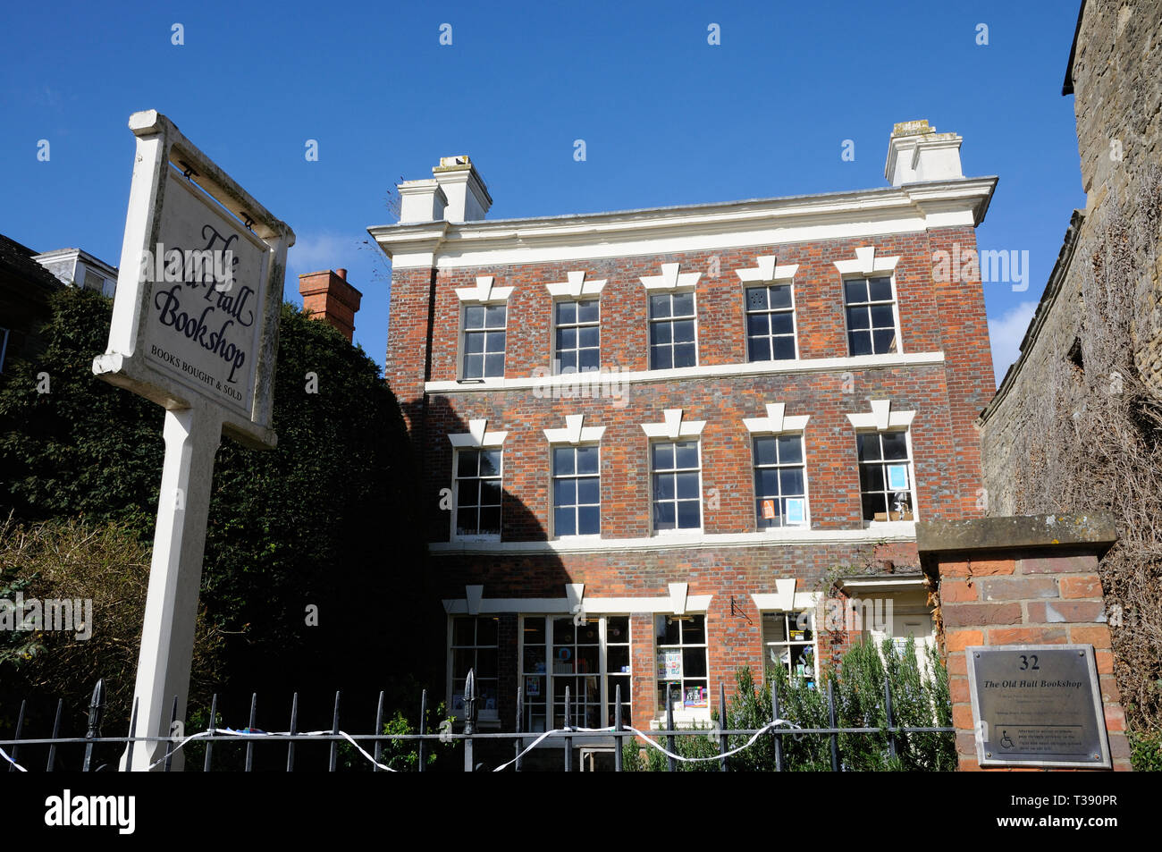 The Old Hall Bookshop, Brackley, Northamptonshire, is housed in a fine ...