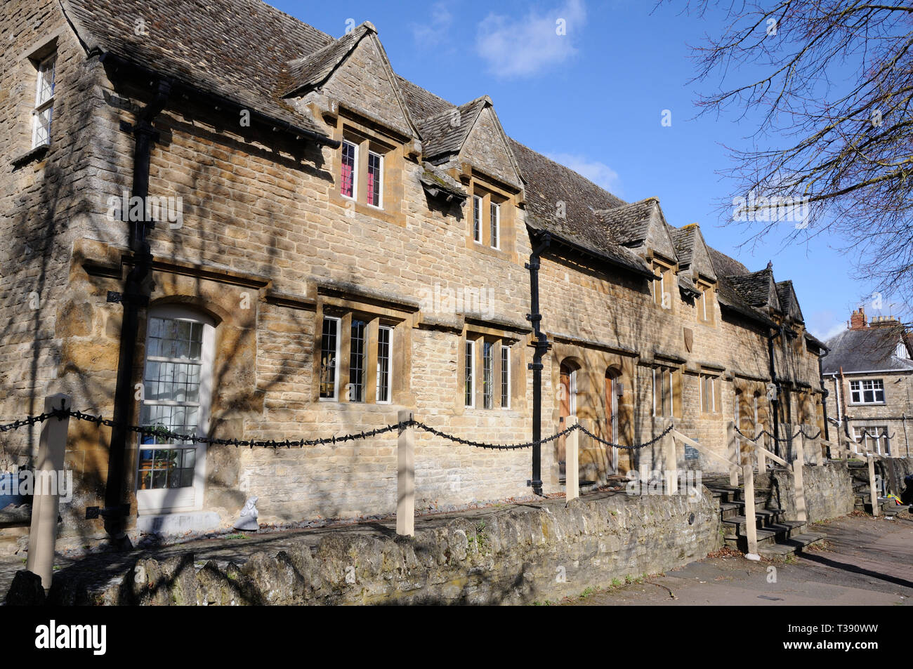 Almshouses, Brackley, Northamptonshire, were founded by Sir Thomas ...