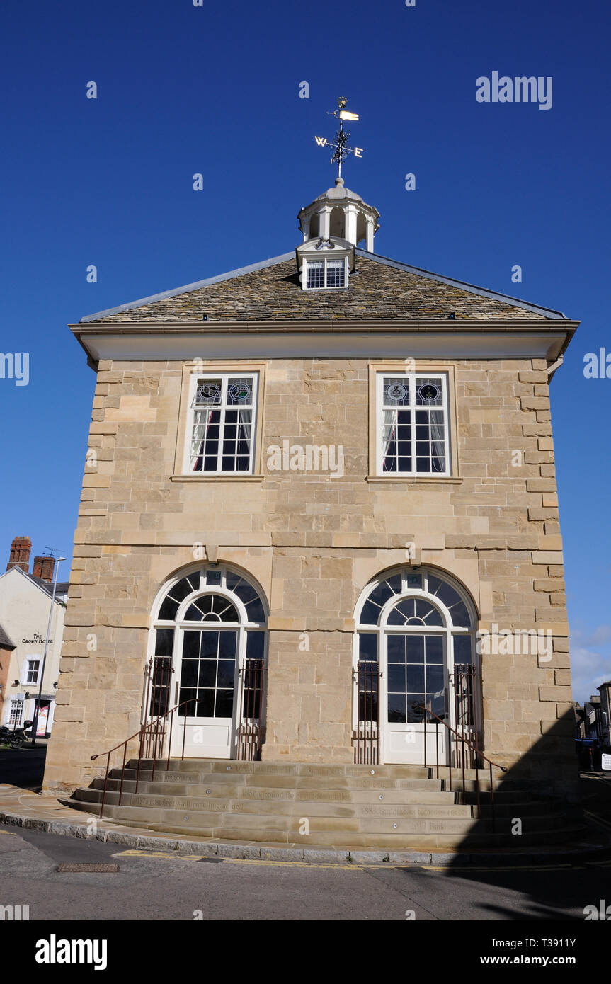 Town Hall, Brackley, Northamptonshire, was built in 1707 by the 1st ...