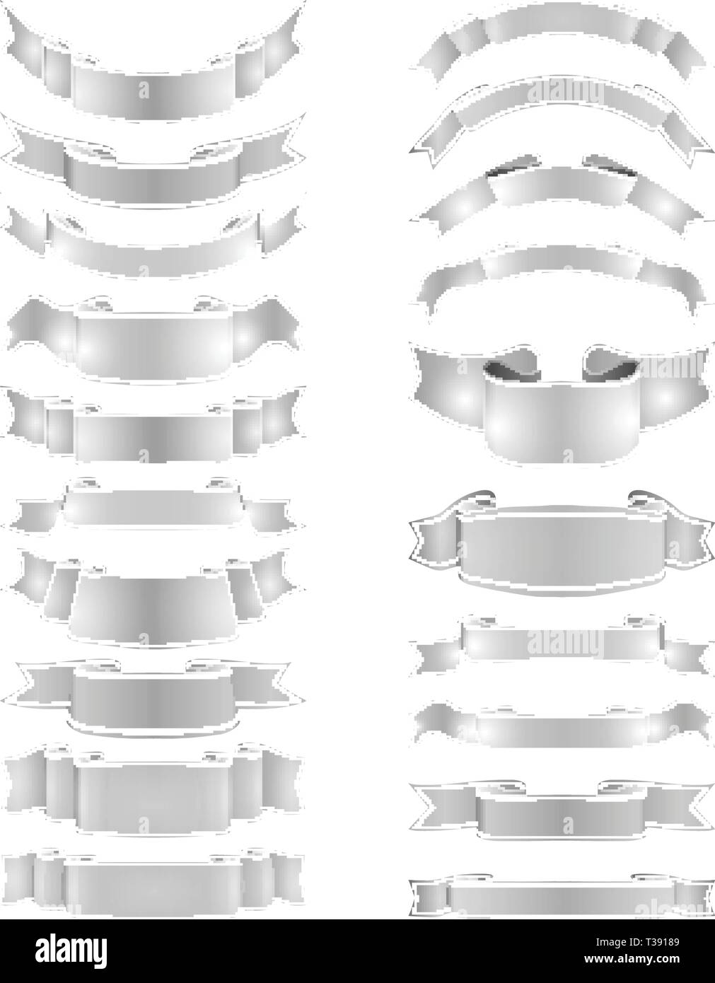 Silver colored vector vectors Black and White Stock Photos & Images - Alamy