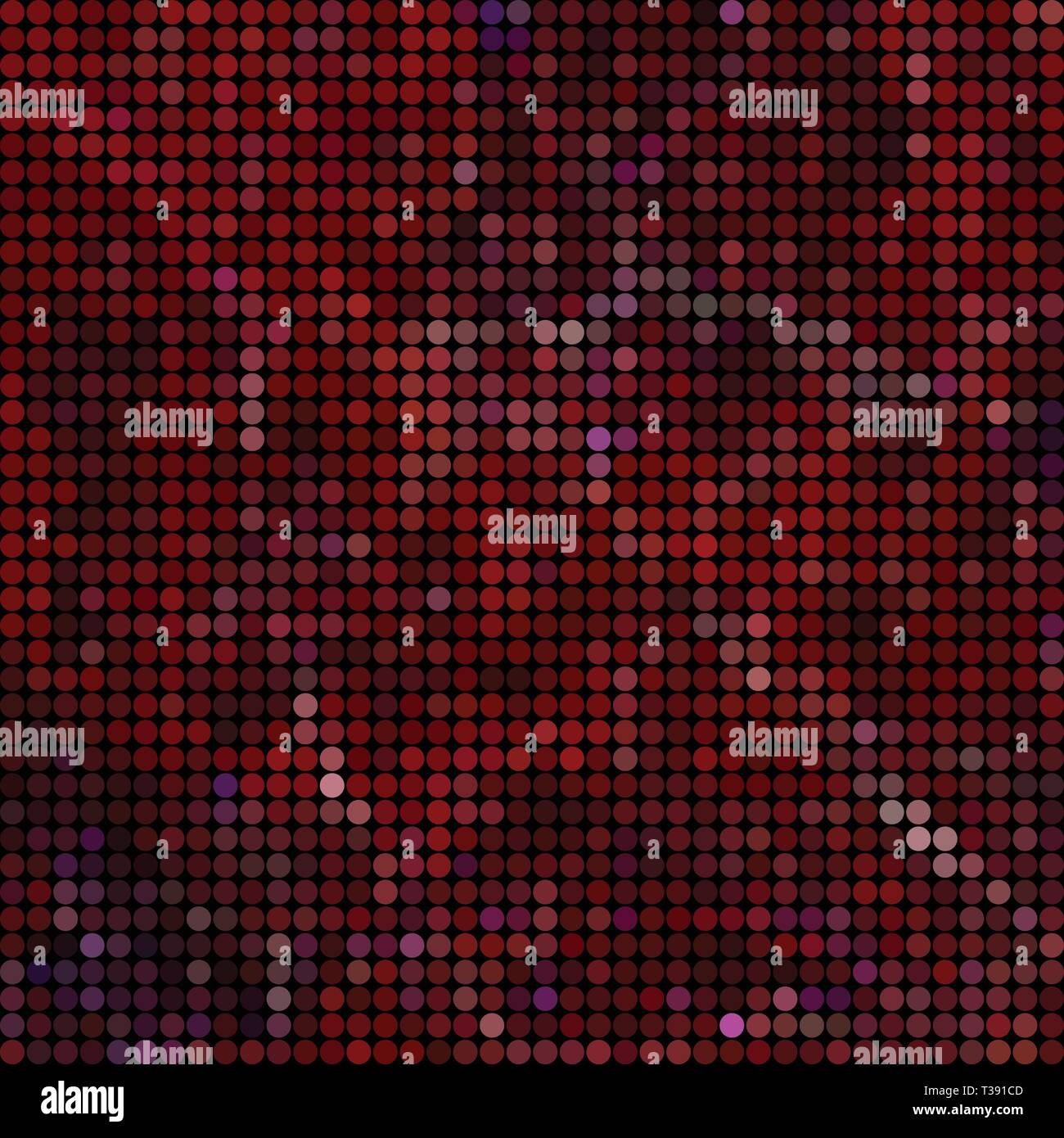 abstract vector colored round dots background - red Stock Vector Image ...