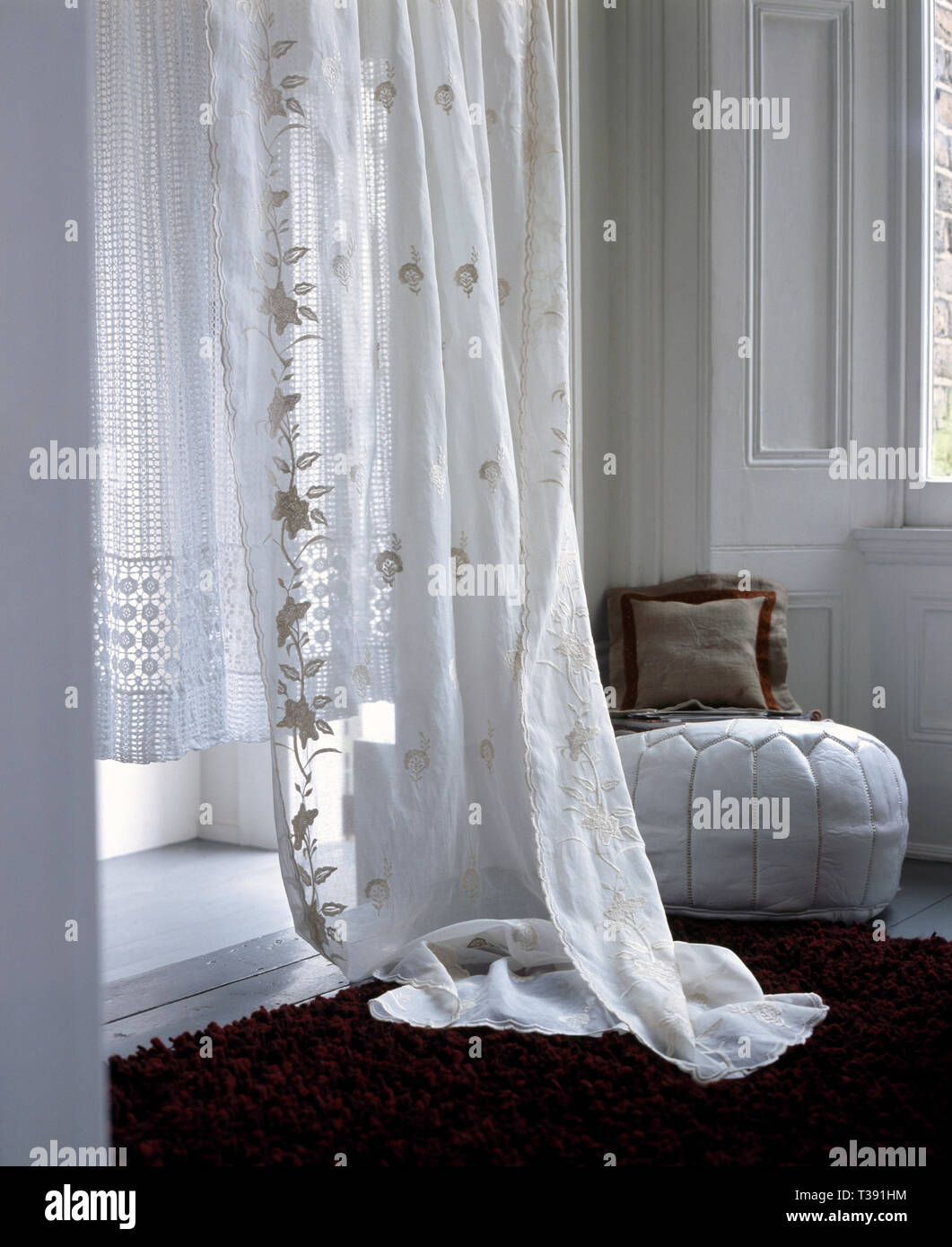 Embroidered with cotton hi-res stock photography and images - Alamy