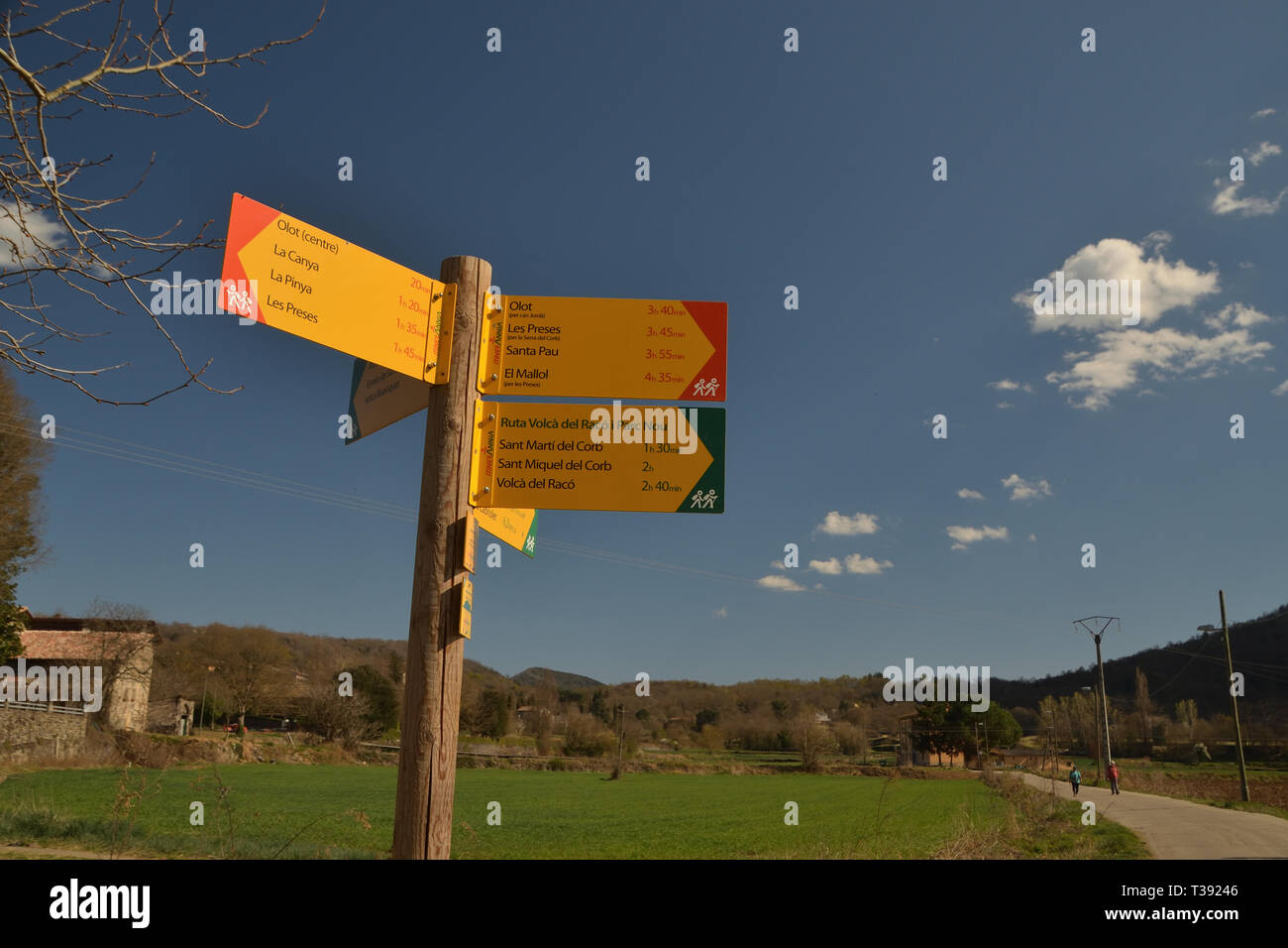 Public footpaths spain hi-res stock photography and images - Alamy