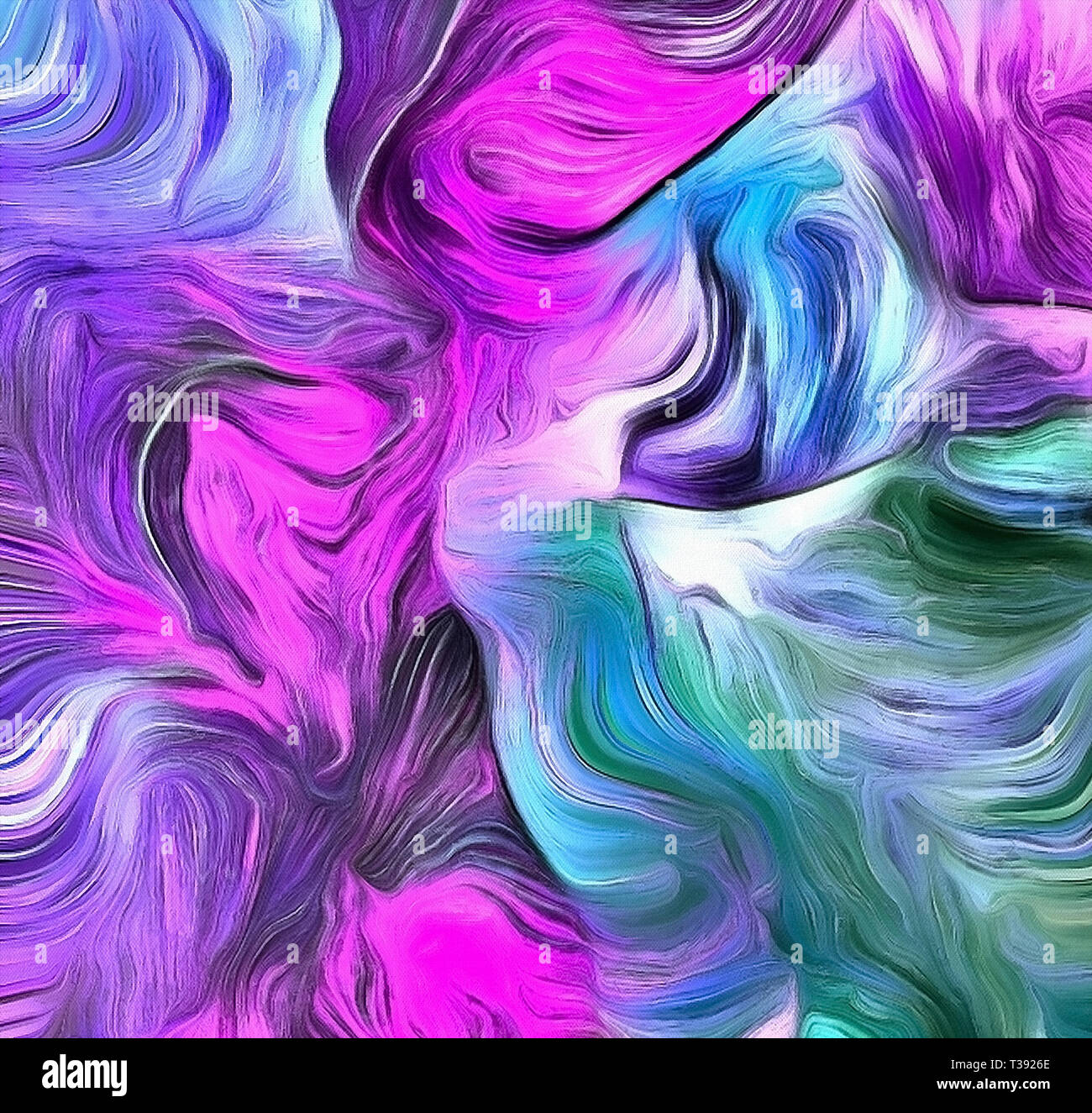 3d rendering colorful swirling energy hi-res stock photography and ...