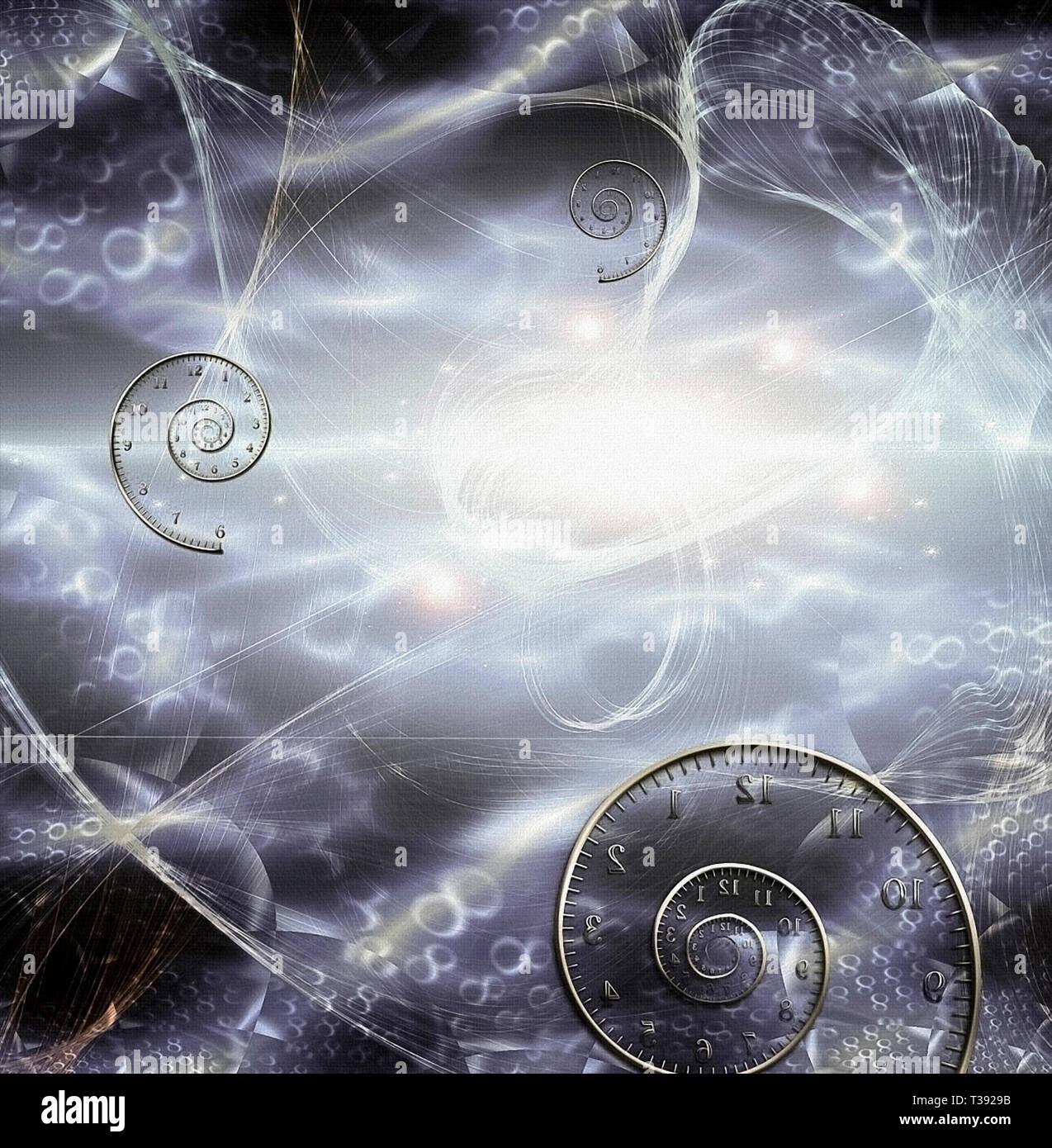Time electric spirals of eternity hi-res stock photography and images ...