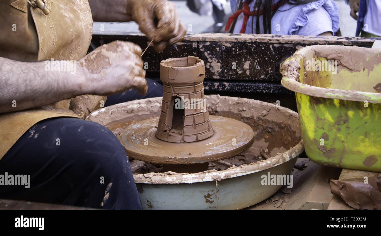 Lathe clay hi-res stock photography and images - Alamy