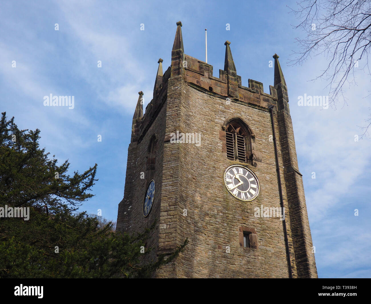 Uk cheshire pott shrigley village hi-res stock photography and images ...