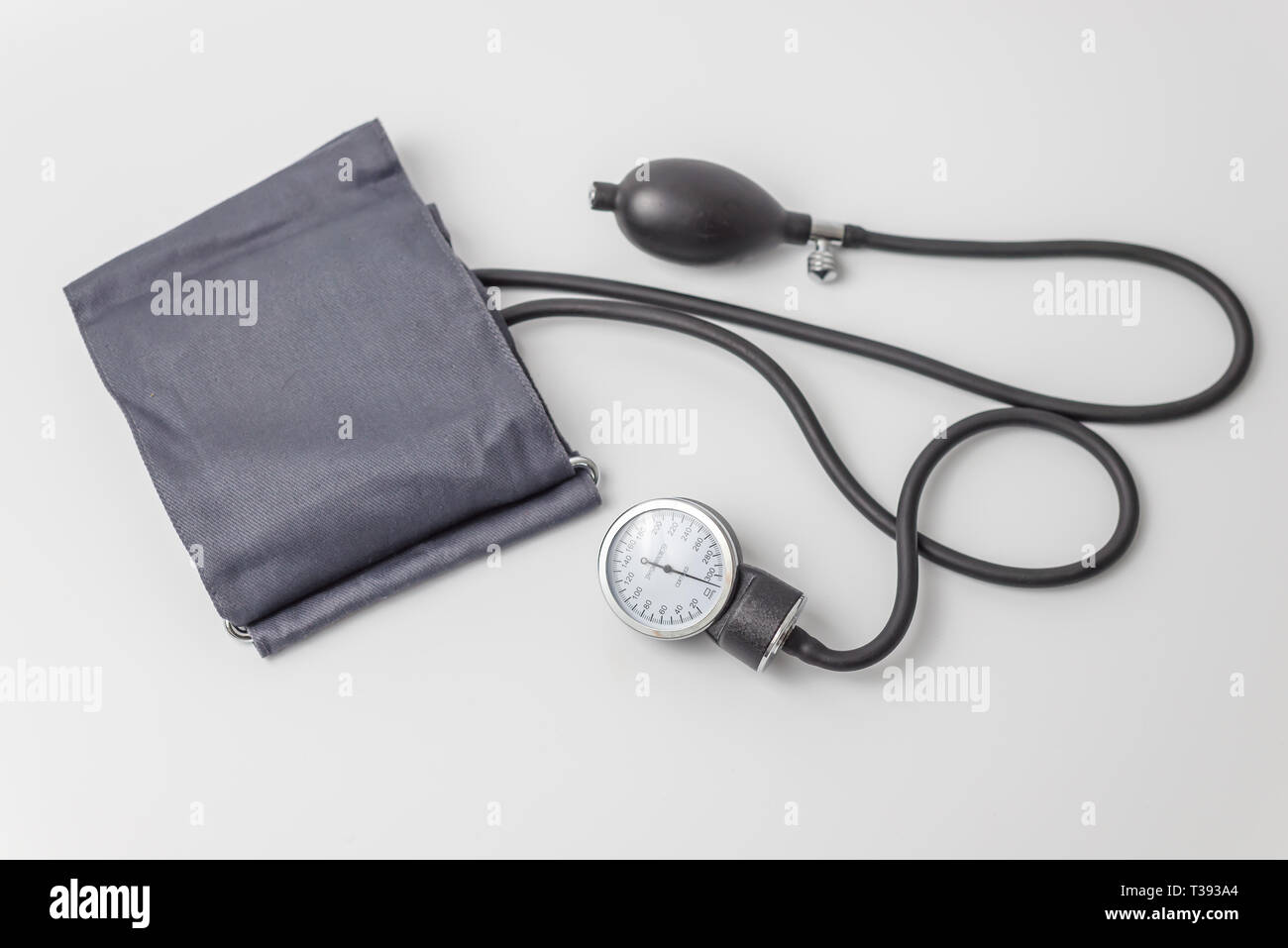 Blood pressure and pulse measuring device Stock Photo - Alamy