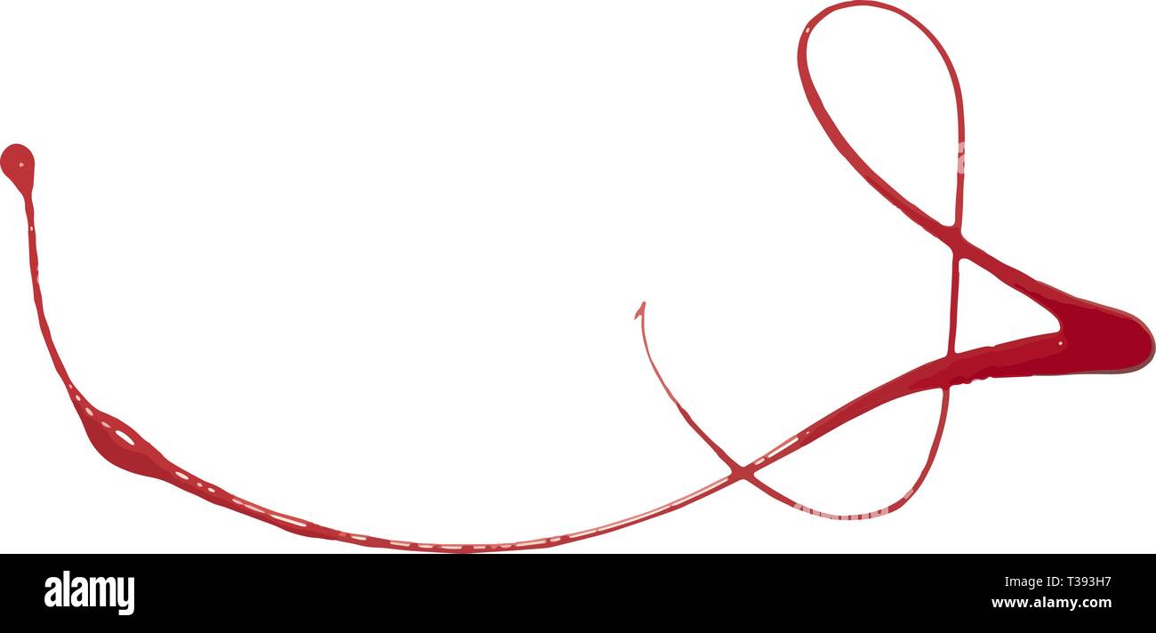 Red Vector Messy Paint Splash Stock Vector Image & Art - Alamy