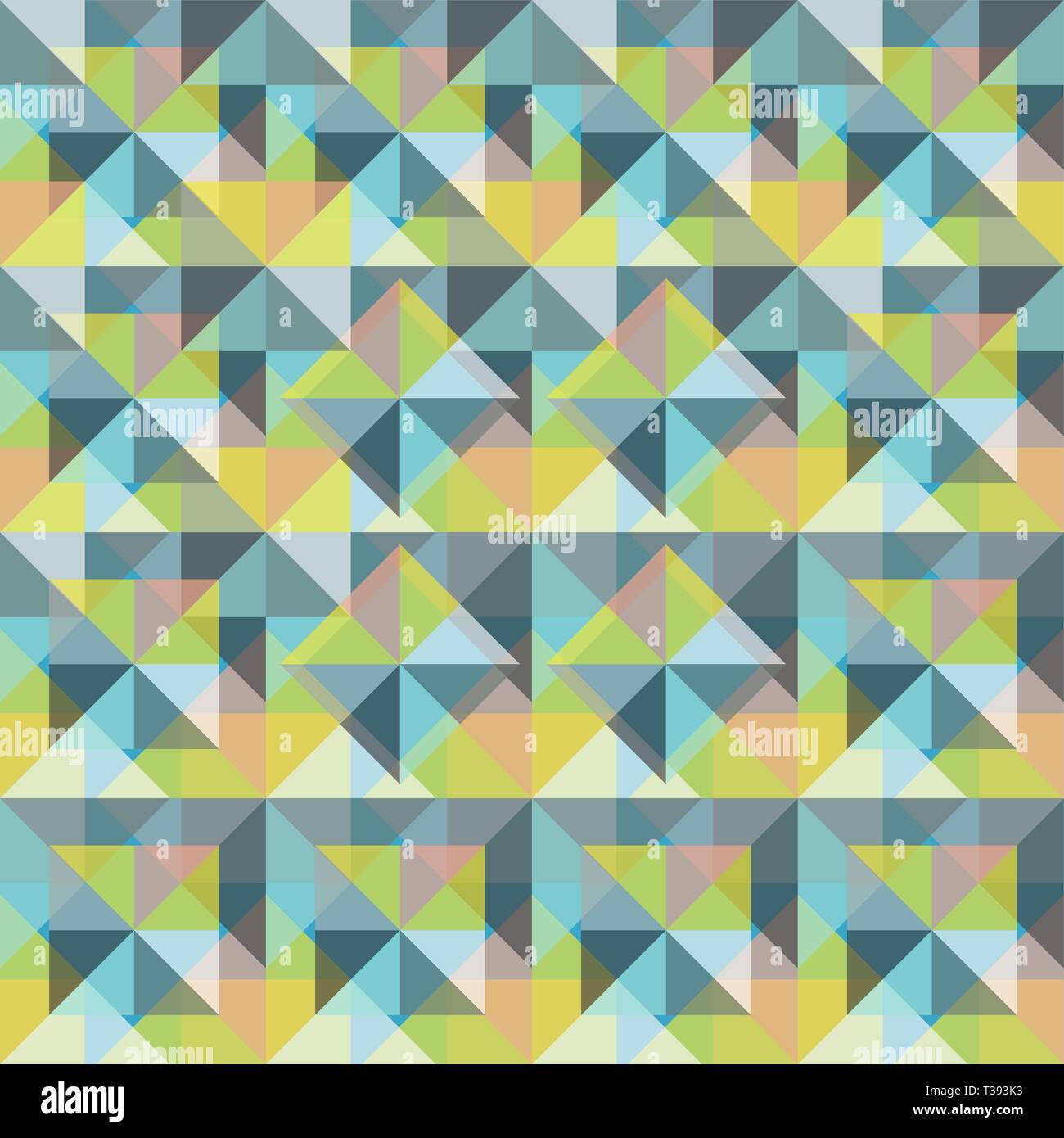 Triangle Seamless Background with Triangle Shapes of Different colors ...