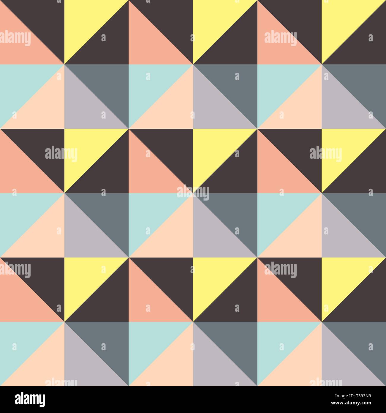 Abstraction composed of different triangles. Modern sealmless abstract ...