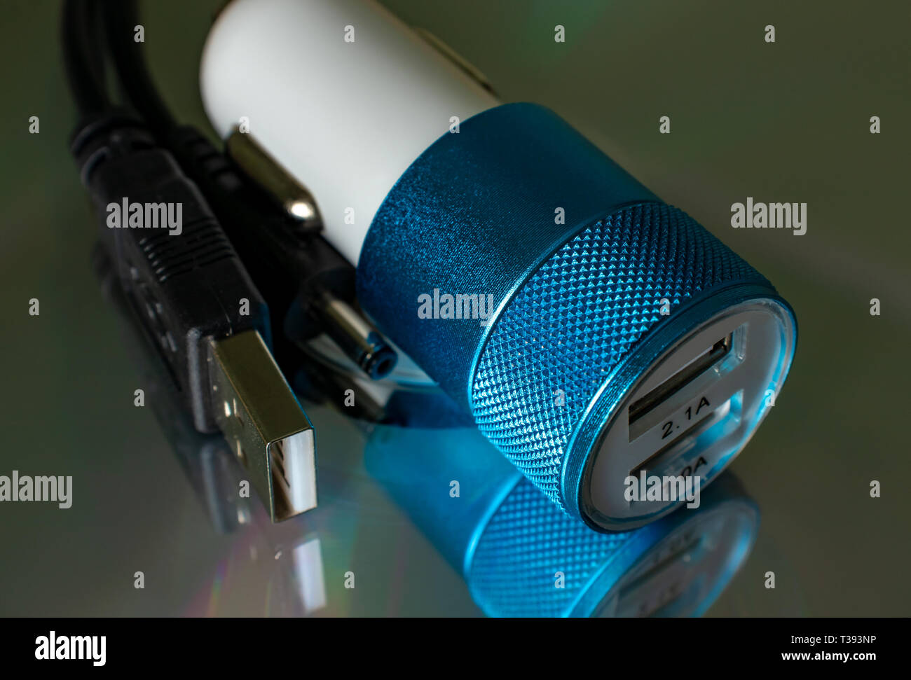 Car usb adapter hi-res stock photography and images - Alamy