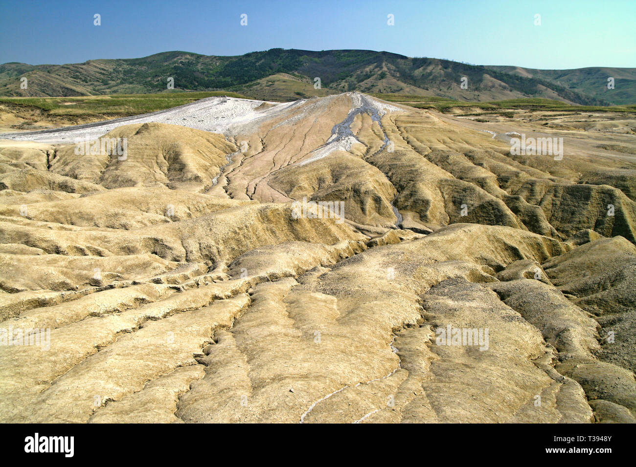 Mud volcanoes from Berca (Romania) are a spectacular feature of volcano ...