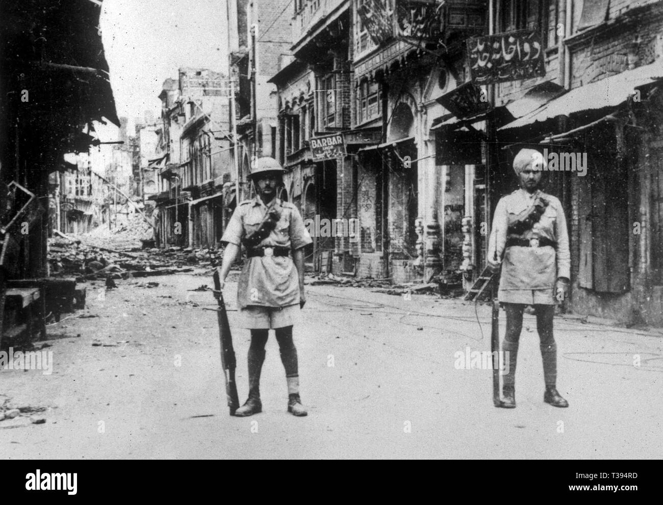 The jallianwala bagh massacre Black and White Stock Photos & Images - Alamy