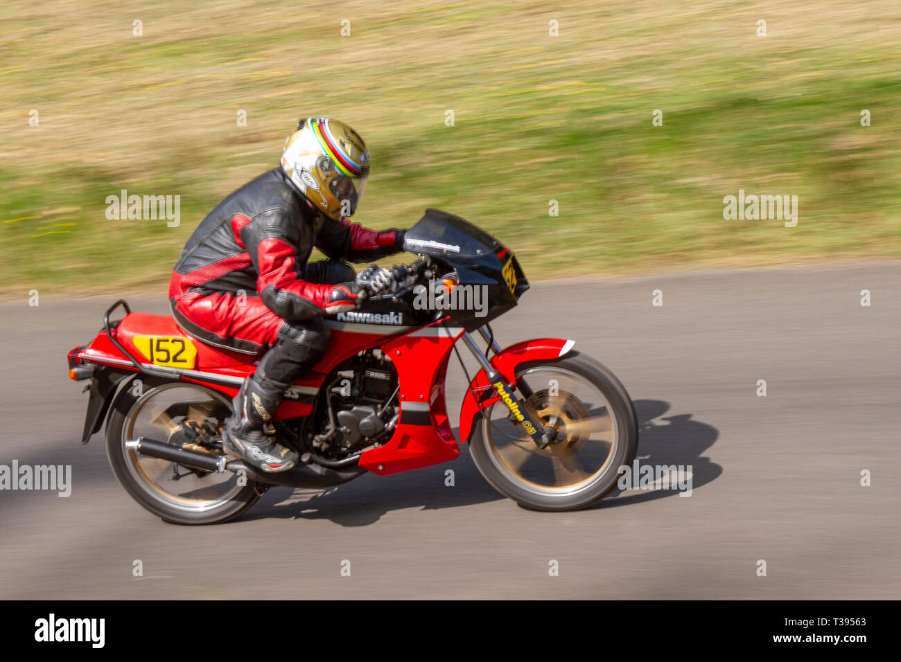 Chorley, Lancashire, UK. 7th April, 2019. Hoghton Tower 43rd Motorcycle ...