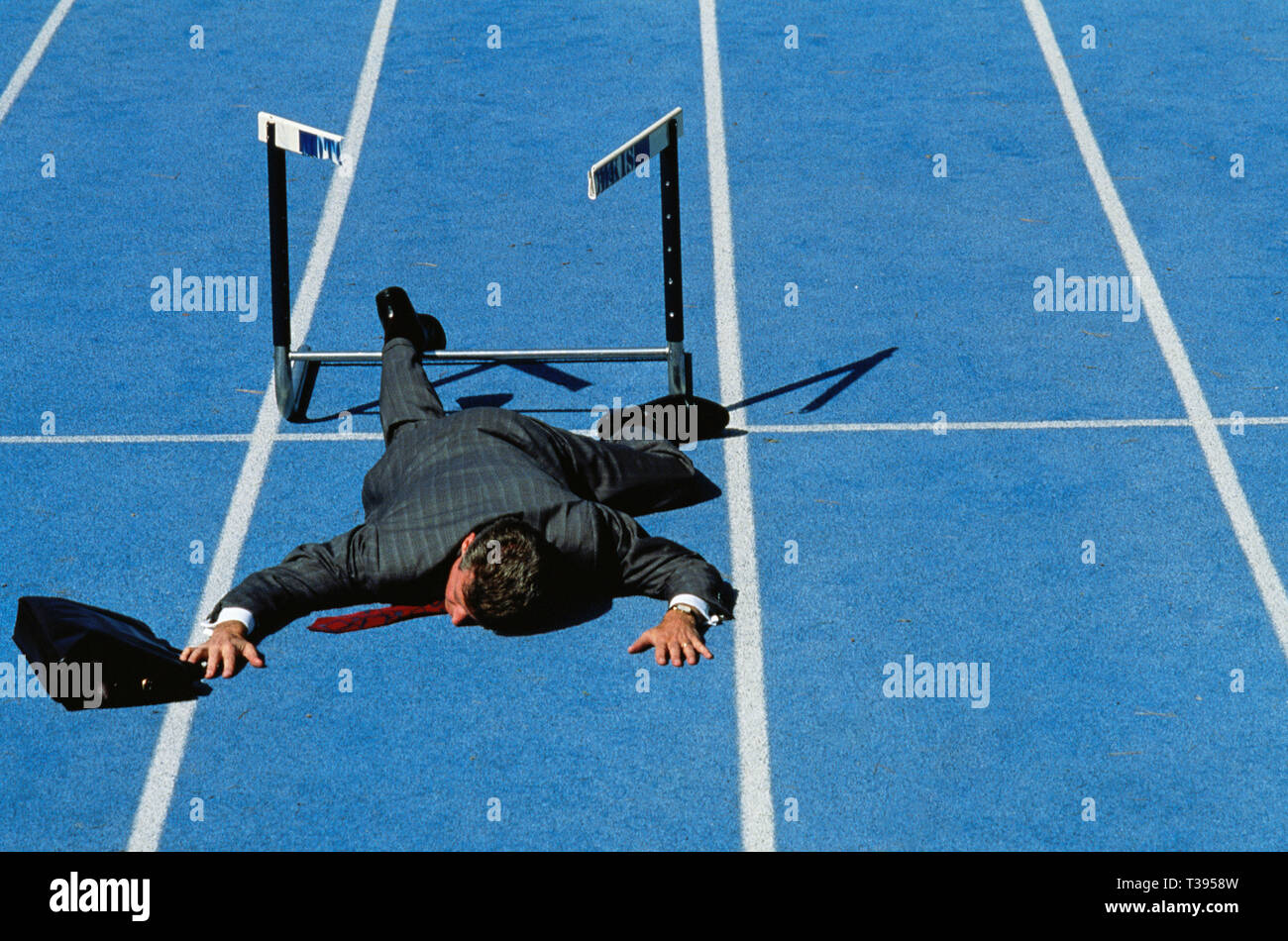 Hurdle down hi-res stock photography and images - Alamy