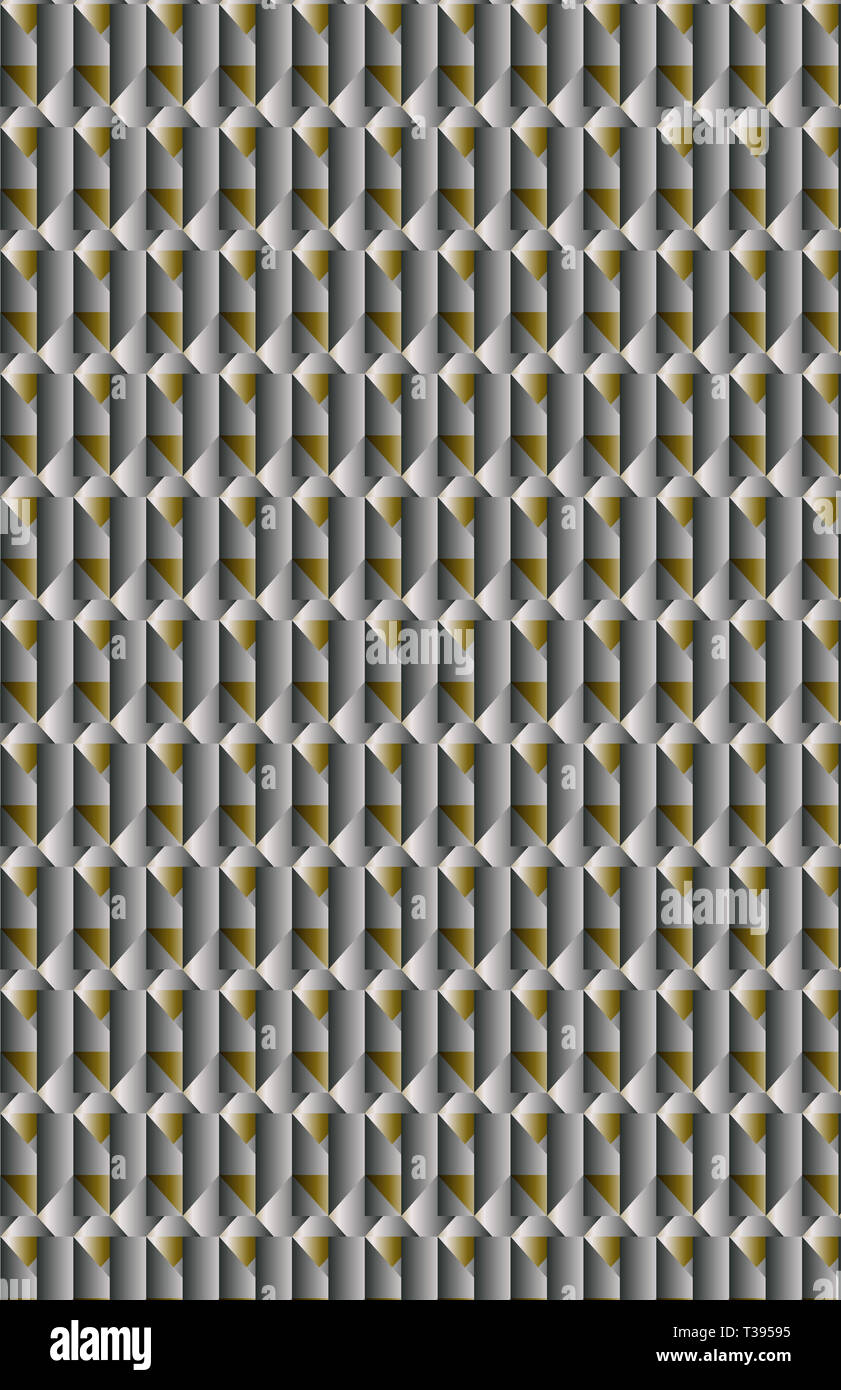 Gray and brown pattern of lines and triangles Stock Photo - Alamy