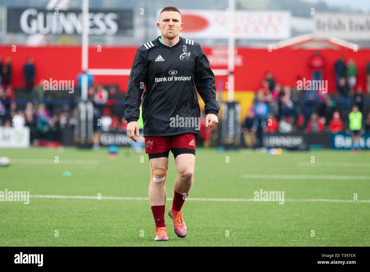 April 5th, 2019, Cork, Ireland: Andrew Conway at the Munster Rugby ...