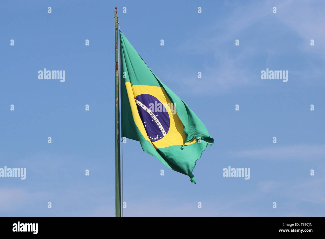 Brasilien flag hi-res stock photography and images - Alamy