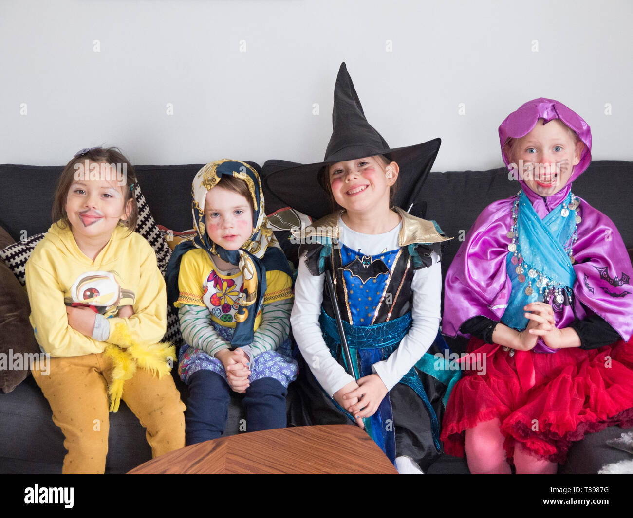 Children dressed up to celebrate Easter Stock Photo - Alamy