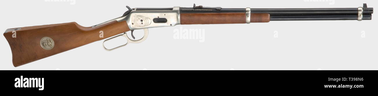 Cowboy with rifle hi-res stock photography and images - Alamy