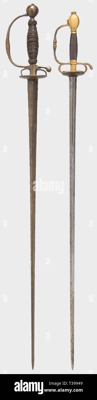 weapons, smallsword, 18th century, Additional-Rights-Clearance-Info-Not ...