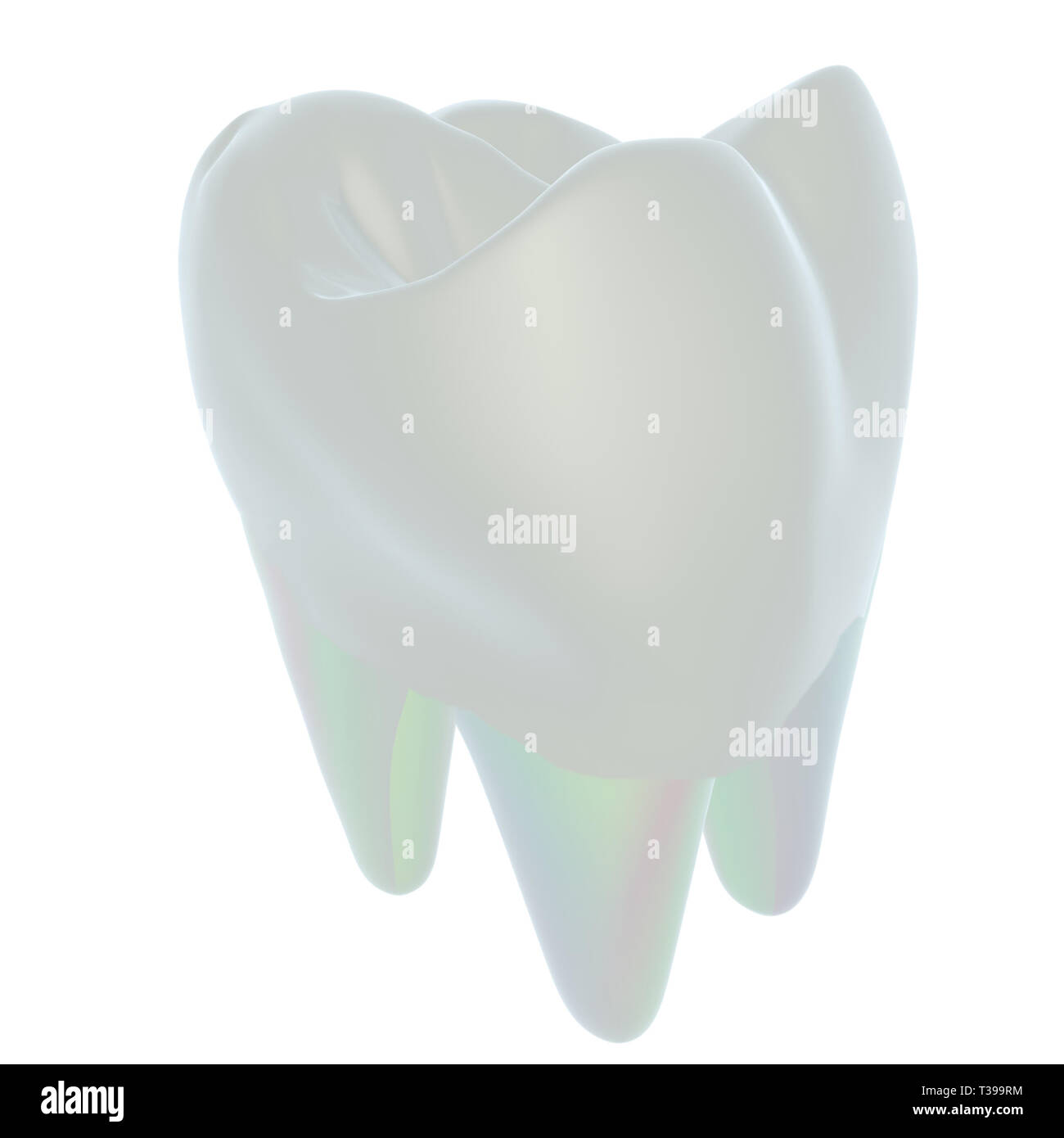 Tooth. 3d illustration Stock Photo - Alamy