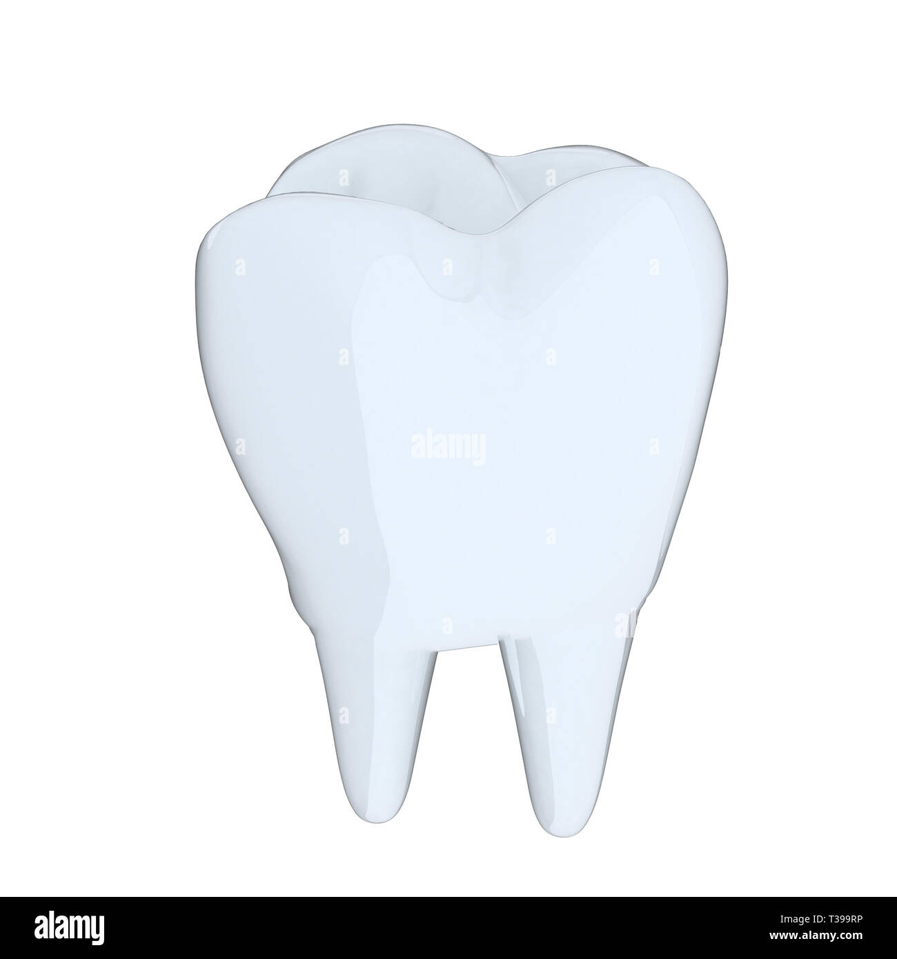 Tooth. 3d illustration Stock Photo - Alamy