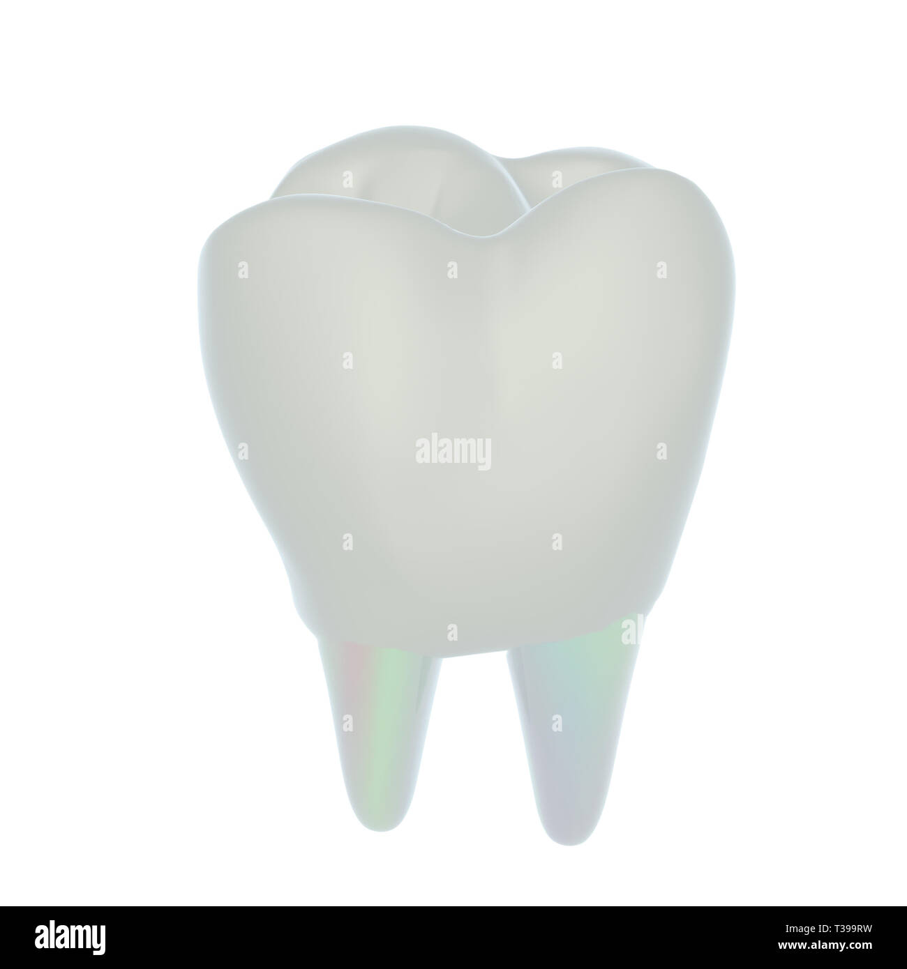 Tooth. 3d illustration Stock Photo - Alamy
