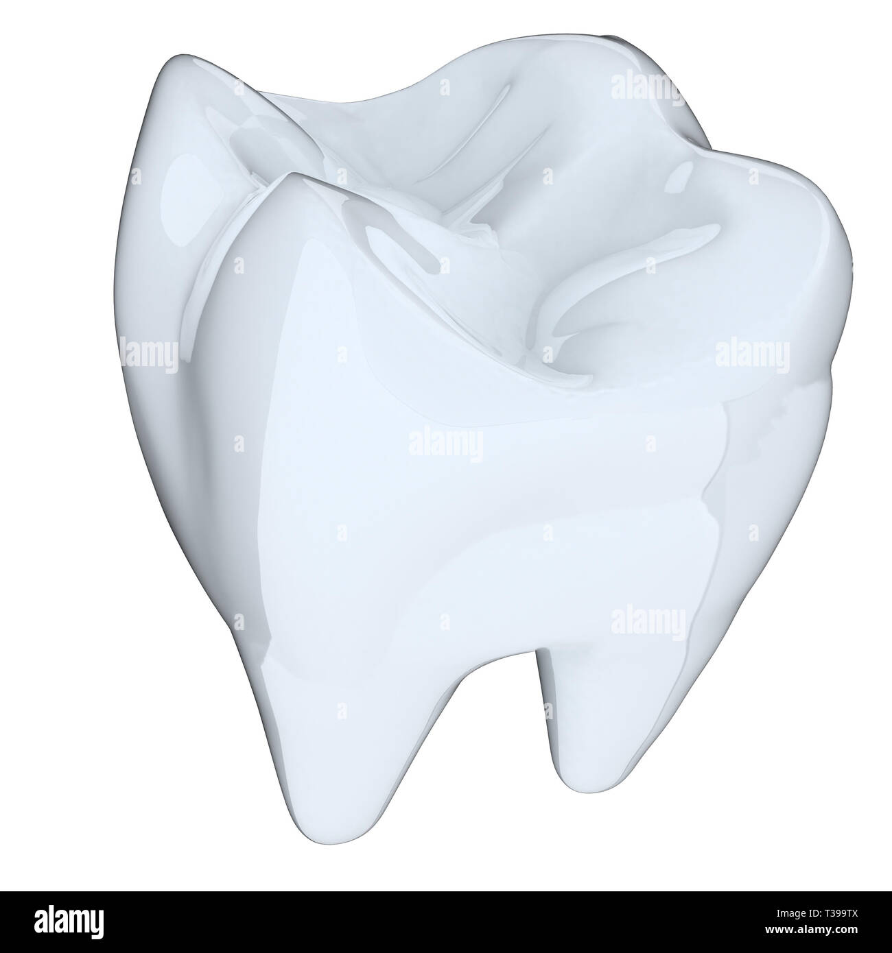 Tooth. 3d illustration Stock Photo - Alamy