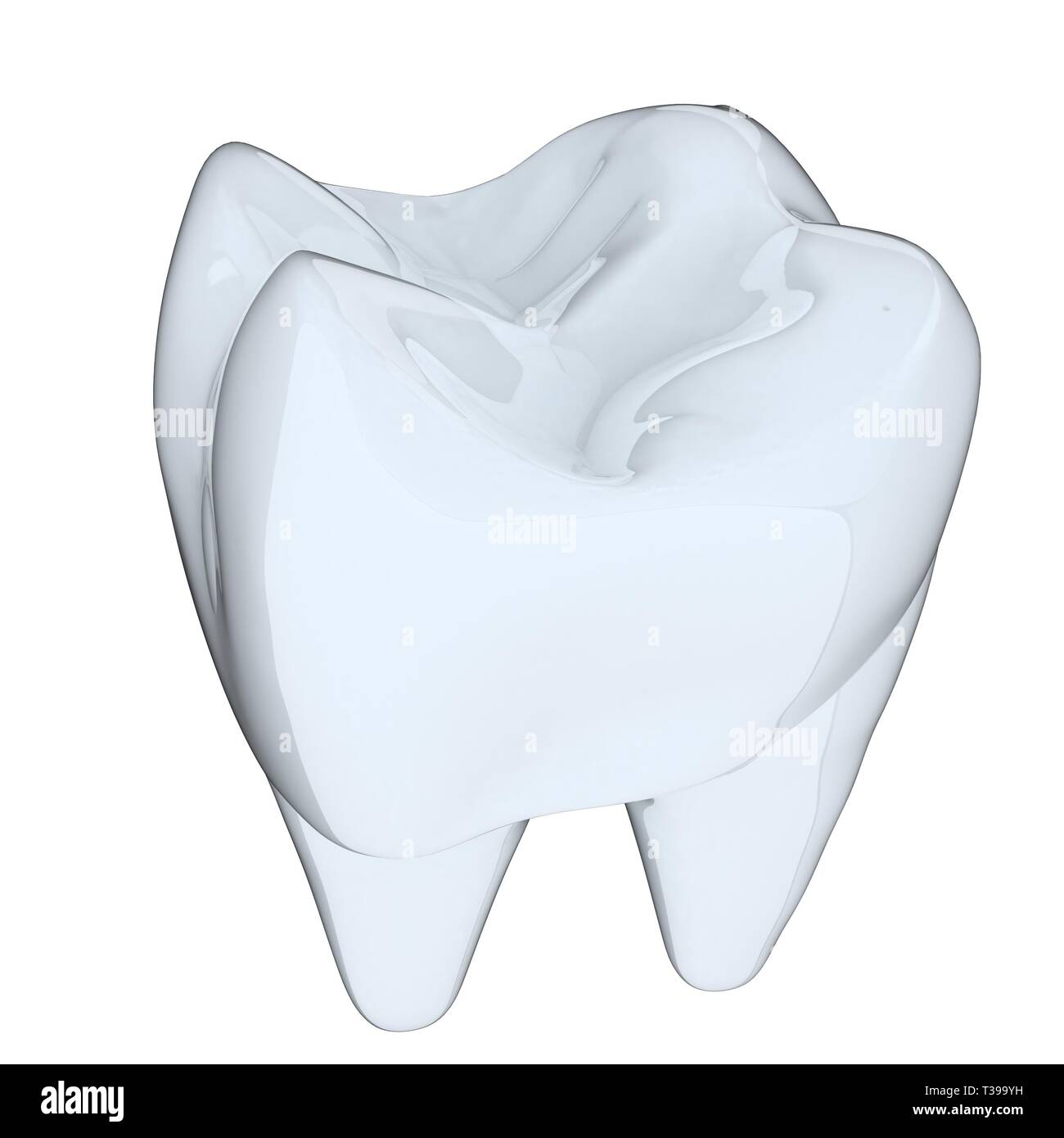 Tooth. 3d illustration Stock Photo - Alamy