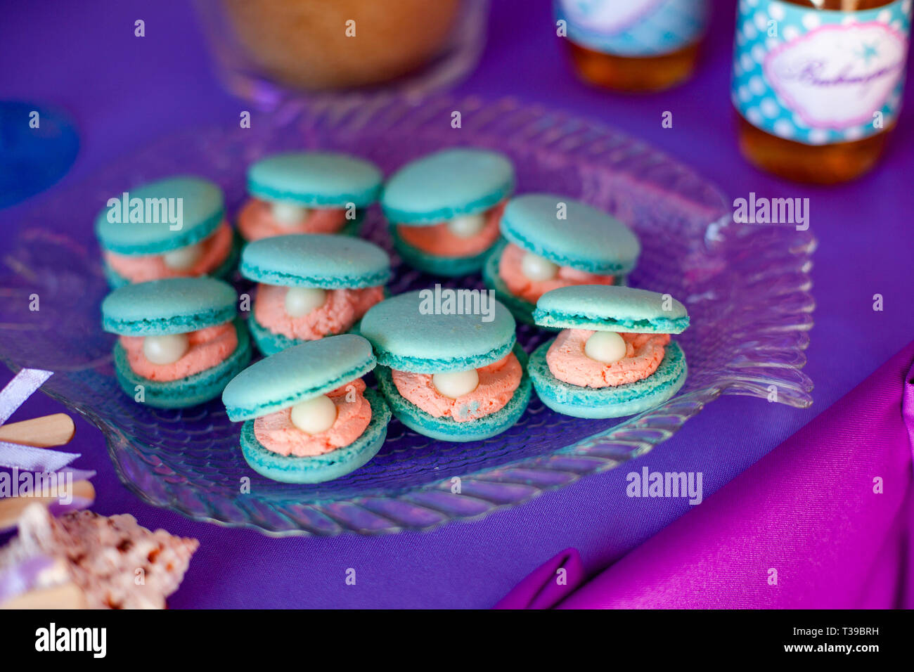 Candy bar, contains fruits, cup cakes, chocolate and another sweet ...