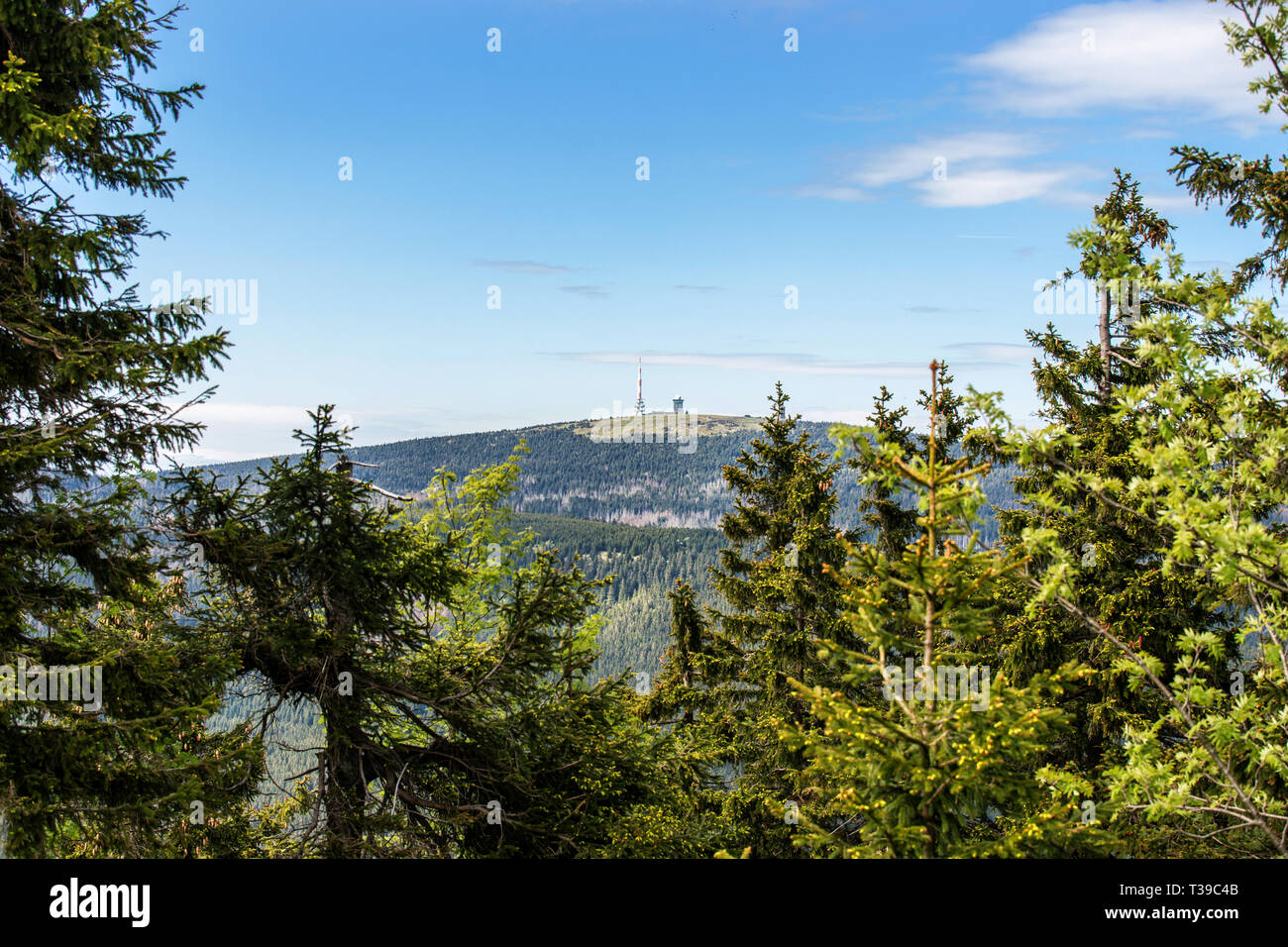 The Highest Peak Of The Harz Mountains High Resolution Stock ...