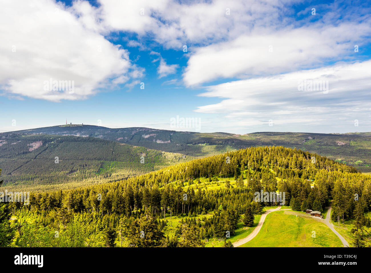 The Highest Peak Of The Harz Mountains High Resolution Stock ...